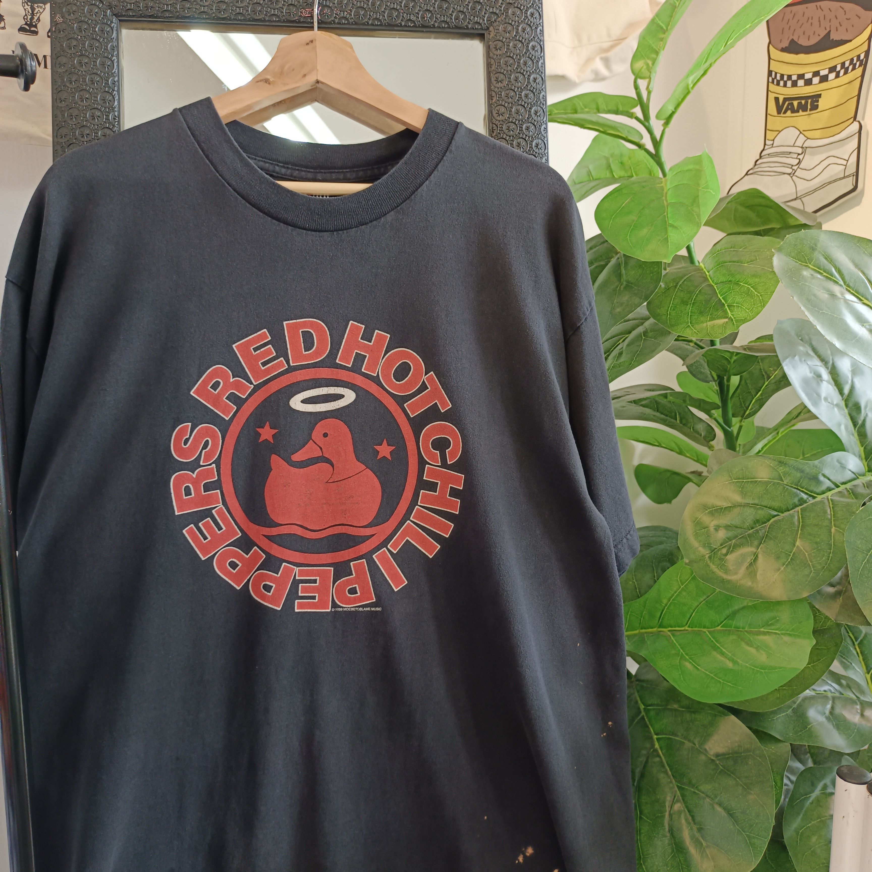 Band Tees × Giant × Vintage VINTAGE RED HOT CHILI PEPPERS BAND TEE ...