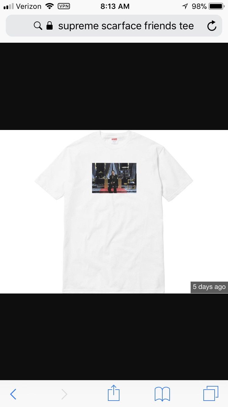 Supreme Supreme Scarface Friends Tee | Grailed
