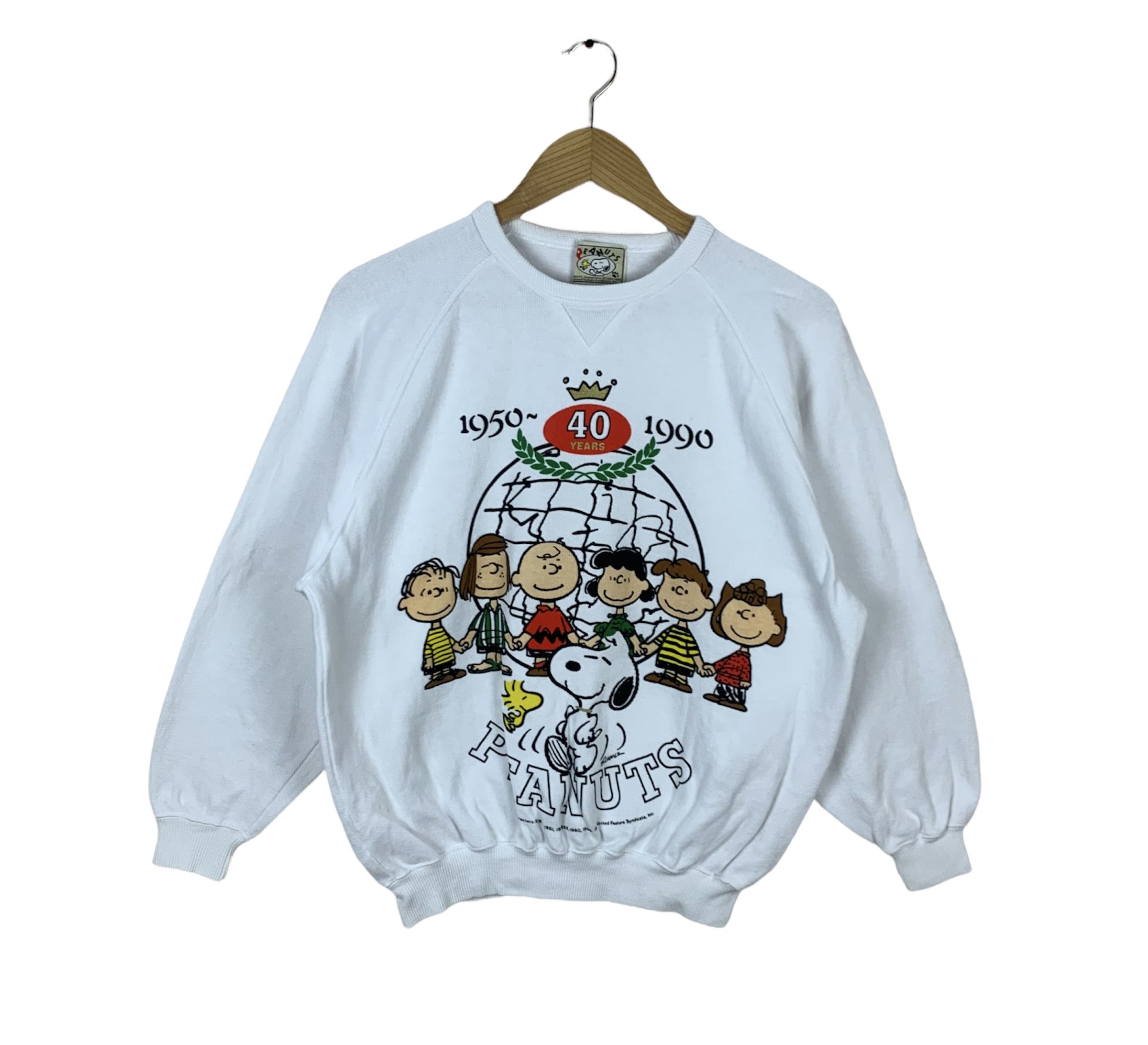 Cartoon Network × Peanuts Vintage 80s Peanuts Sweatshirt All Character ...