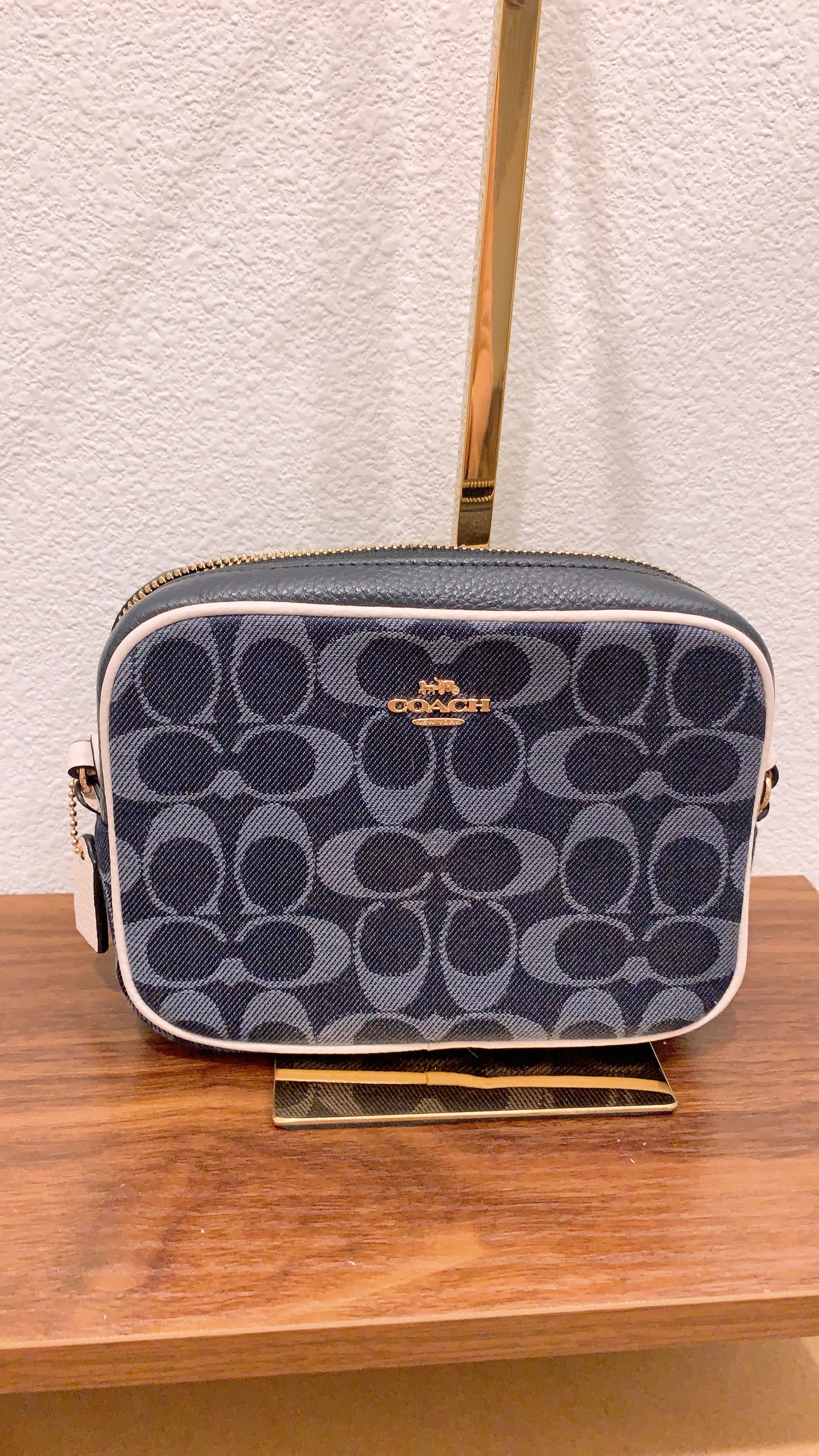 Coach Small Camera Bag denim In Signature Jacquard C2938 | Grailed