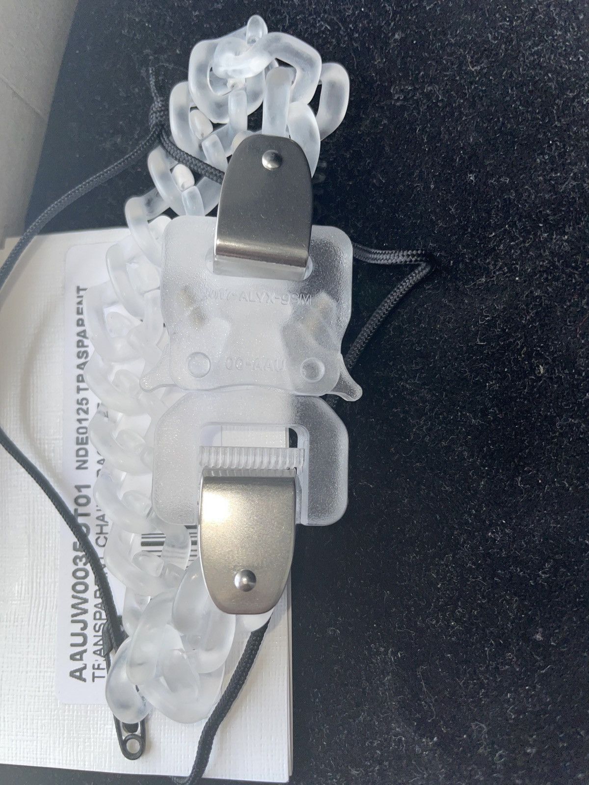 1017 ALYX 9SM 1017 ALYX 9SM Transparent Chain Bracelet | Grailed