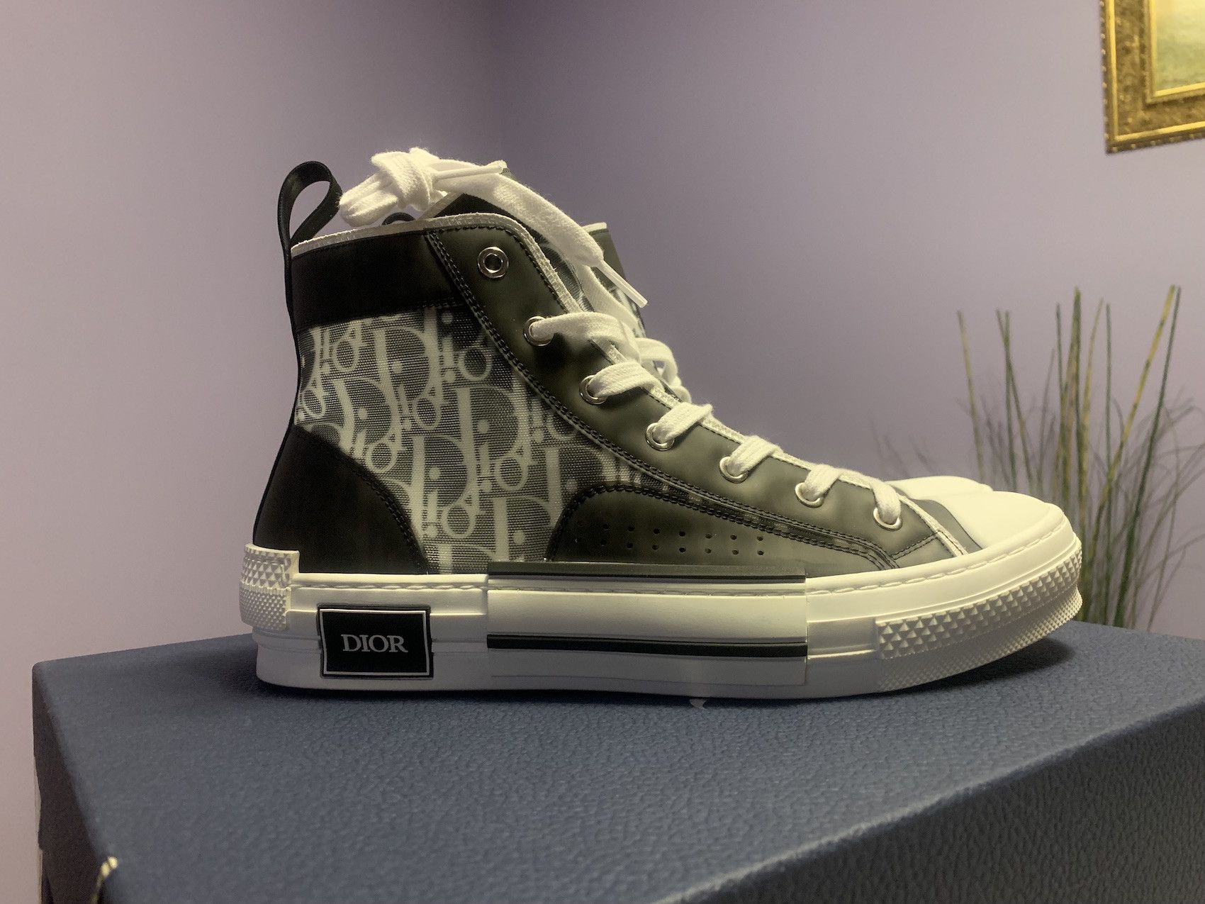 Dior SS'21 Sneakers B23 in White Black | Grailed