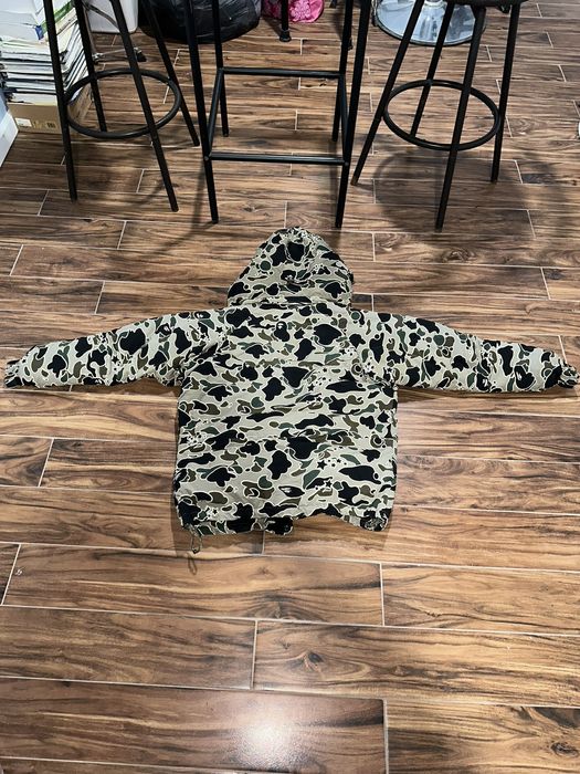 Bape A Bathing Ape Star Camo Down Puffer Jacket | Grailed