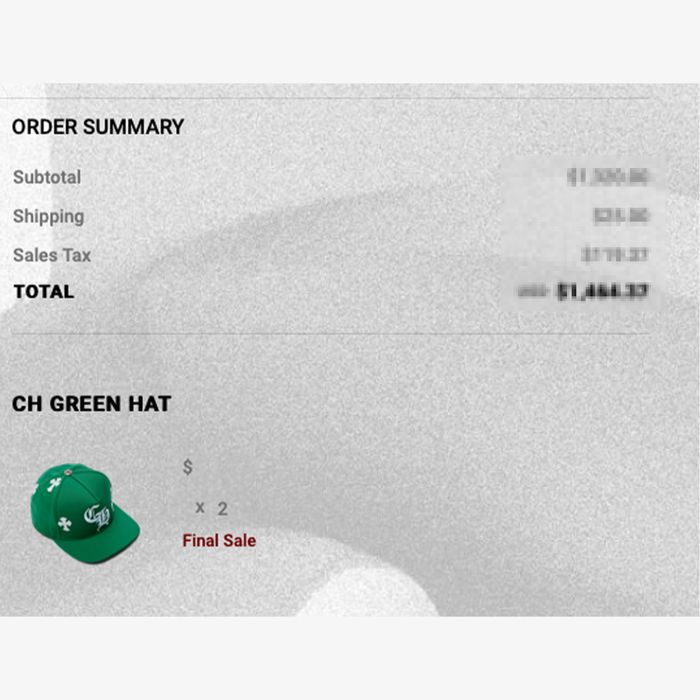 Chrome Hearts CHROME HEARTS GREEN CROSS PATCH HAT | Grailed