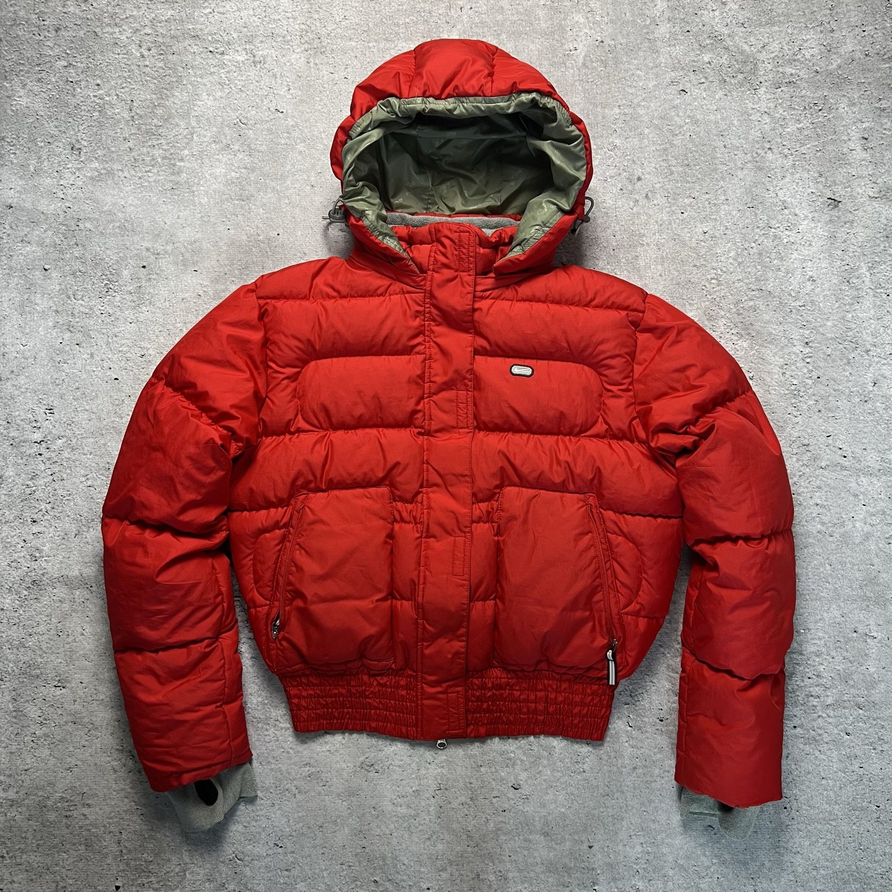 Nike Nike ACG Red Down Puffer Jacket 90s Retro | Grailed