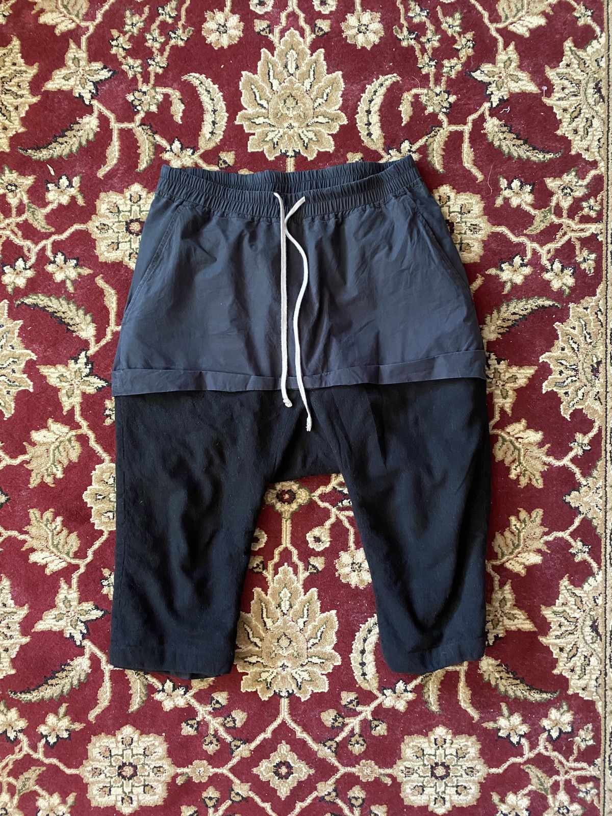 Rick Owens Rick Owens Fw10 Gleam Skirt Cropped Pants Grailed