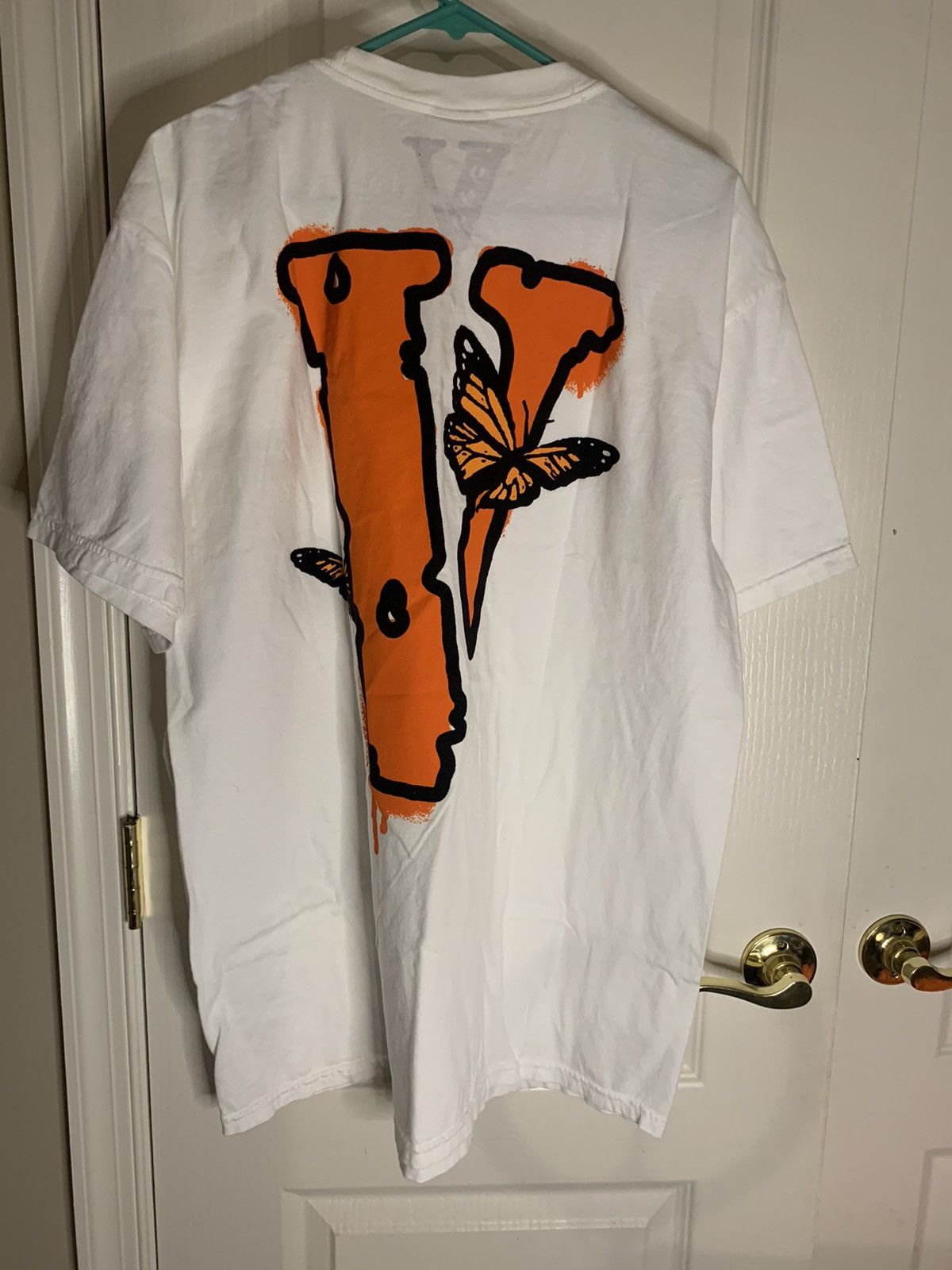 Vlone Vlone x Juice Wrld Butterfly 999 tee | Grailed
