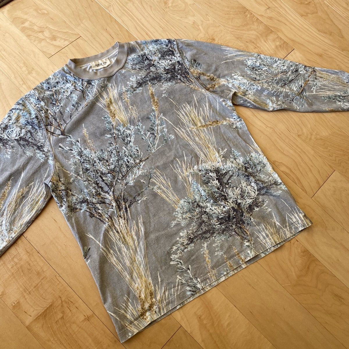 Fear of God Fear of God Prairie Ghost Camo Long Sleeve Tee | Grailed