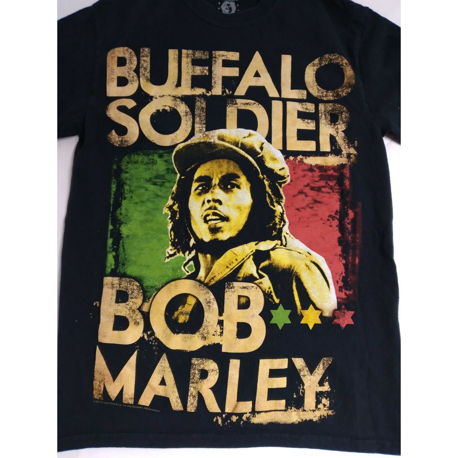 Bob Marley Bob Marley Buffalo Soldier T-Shirt Size Small Official ...