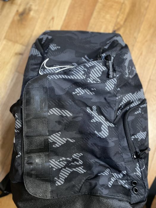 Nike NIKE ELITE BAG BLACK GREY CAMO SEE PICS FOR FLAWS | Grailed