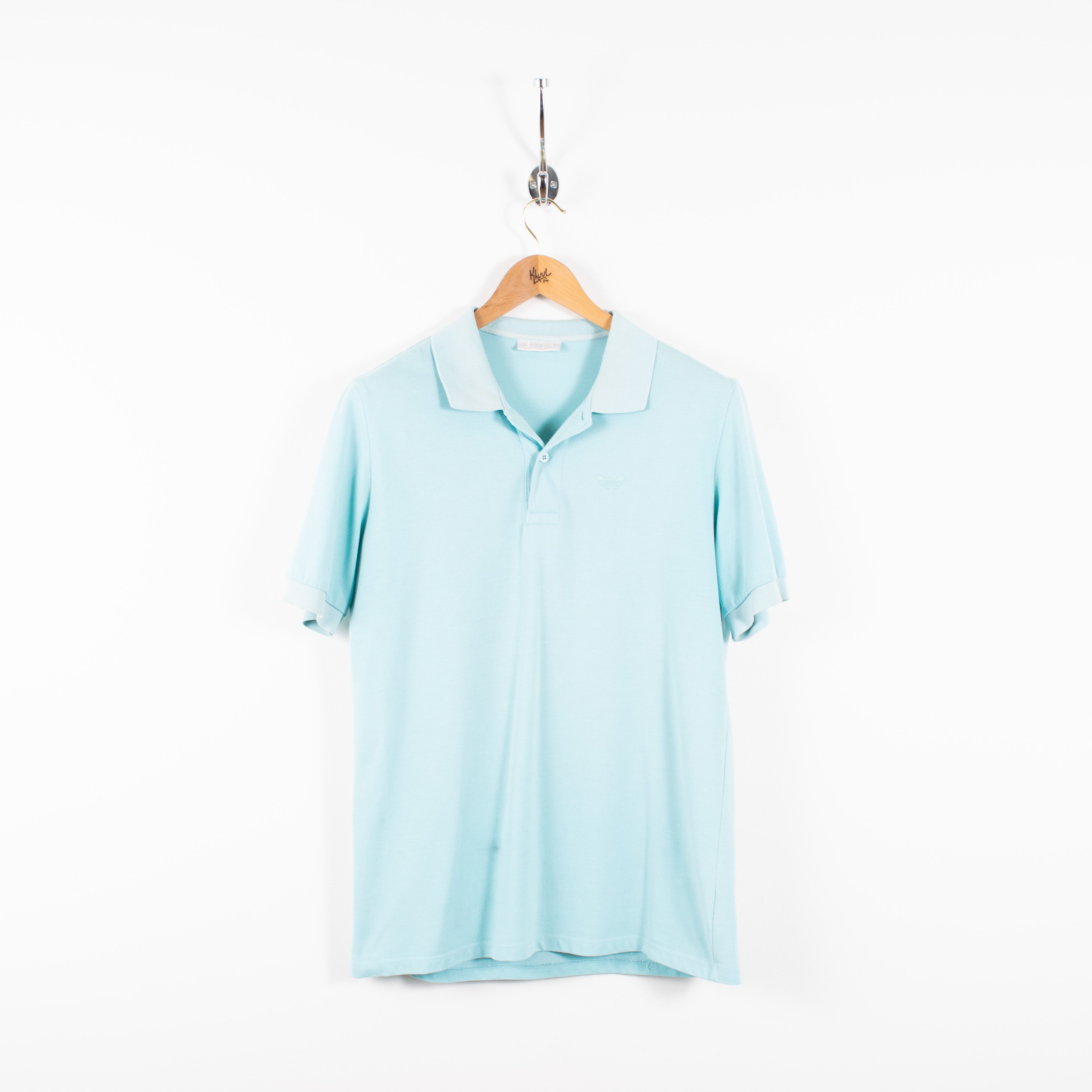 Adidas Vintage Adidas Tiffany Blue Polo | Grailed
