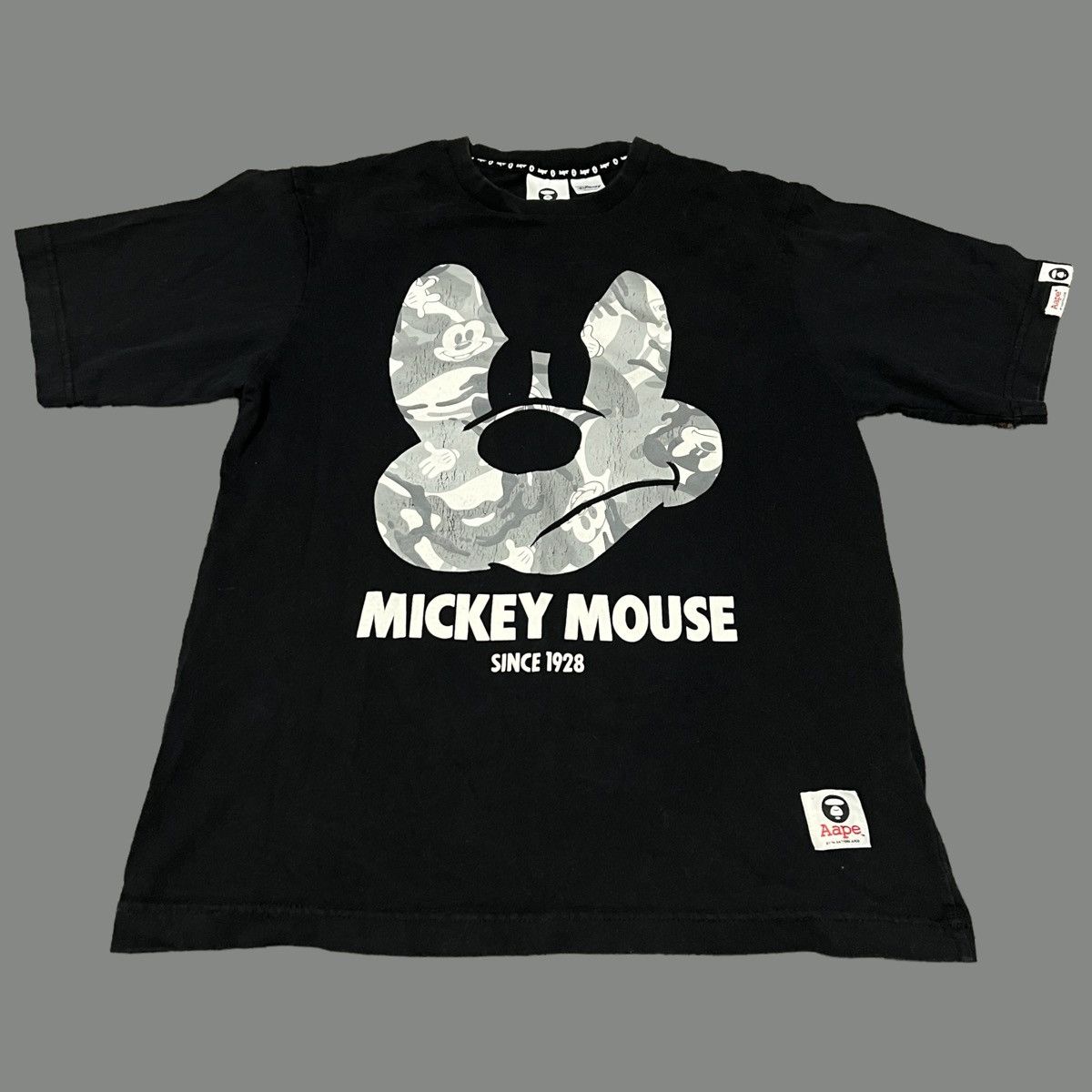 Aape Aape x Disney Mickey Mouse shirt | Grailed
