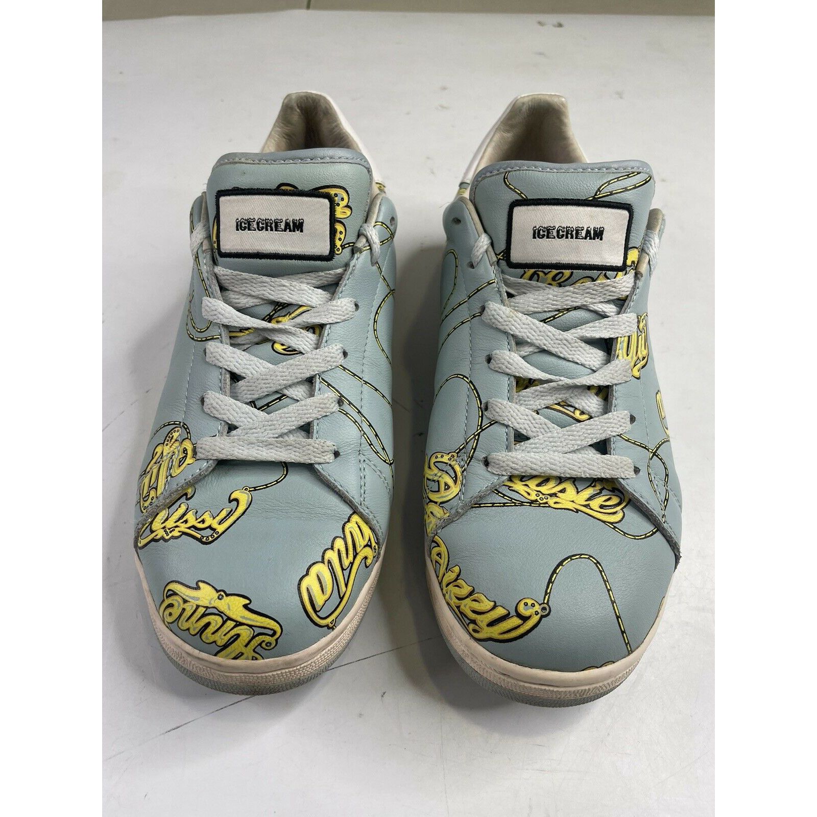 Vintage Reebok × BBC × Pharrell Ice Cream Blue Name Chains Shoes Rare ...