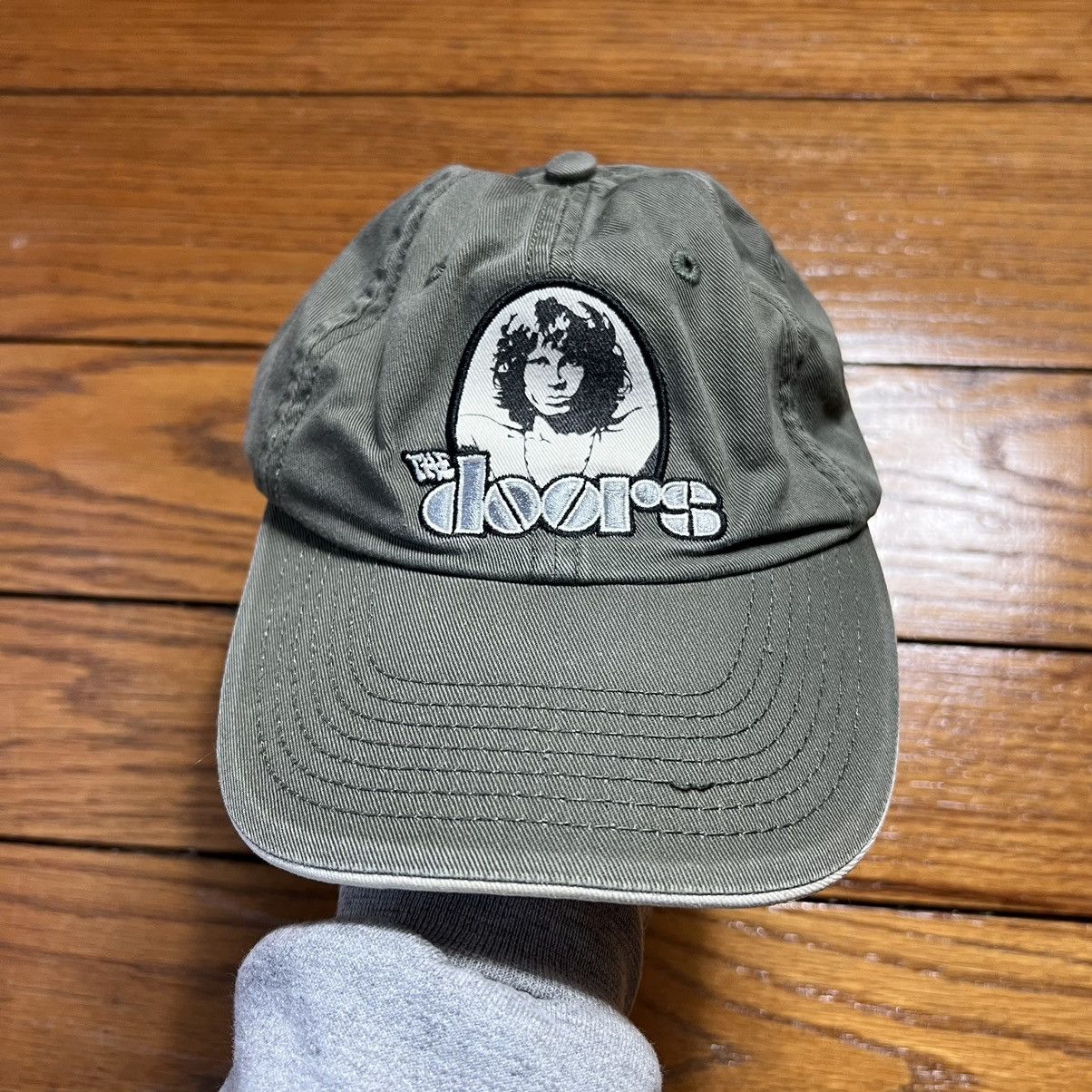 Vintage The Doors Jim Morrison Hat Grey/Green 2005 | Grailed