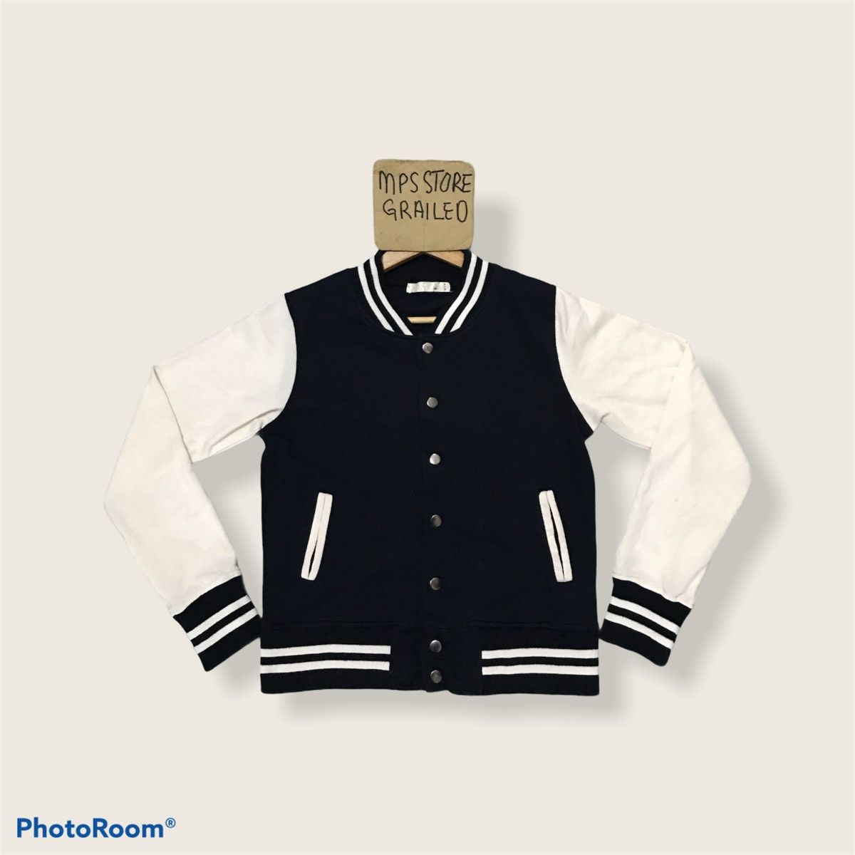 Arrow ARROW PLAIN VARSITY JACKET | Grailed