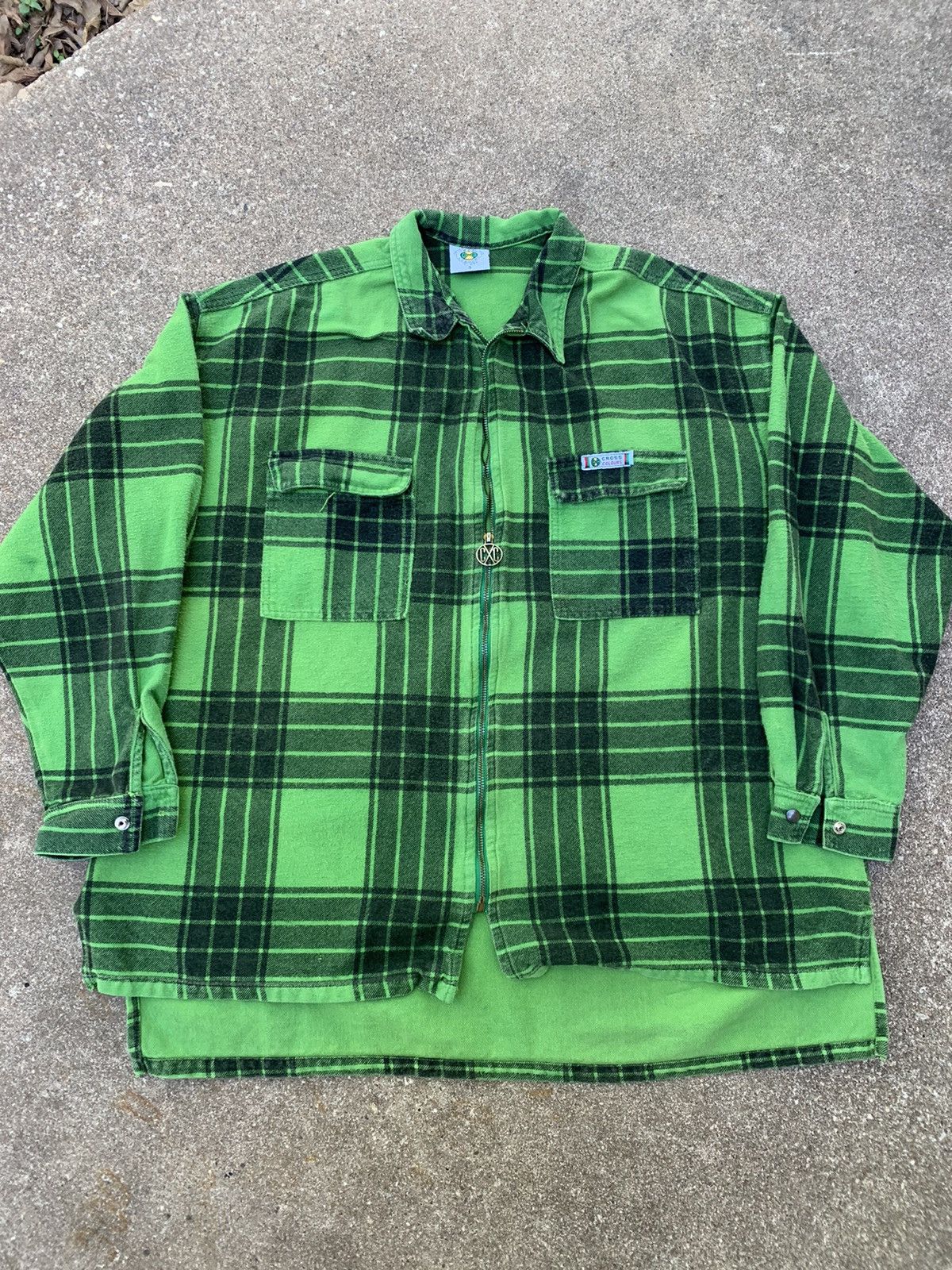 Cross Colours × Streetwear × Vintage Vtg 90s Cross Colours Flannel ...