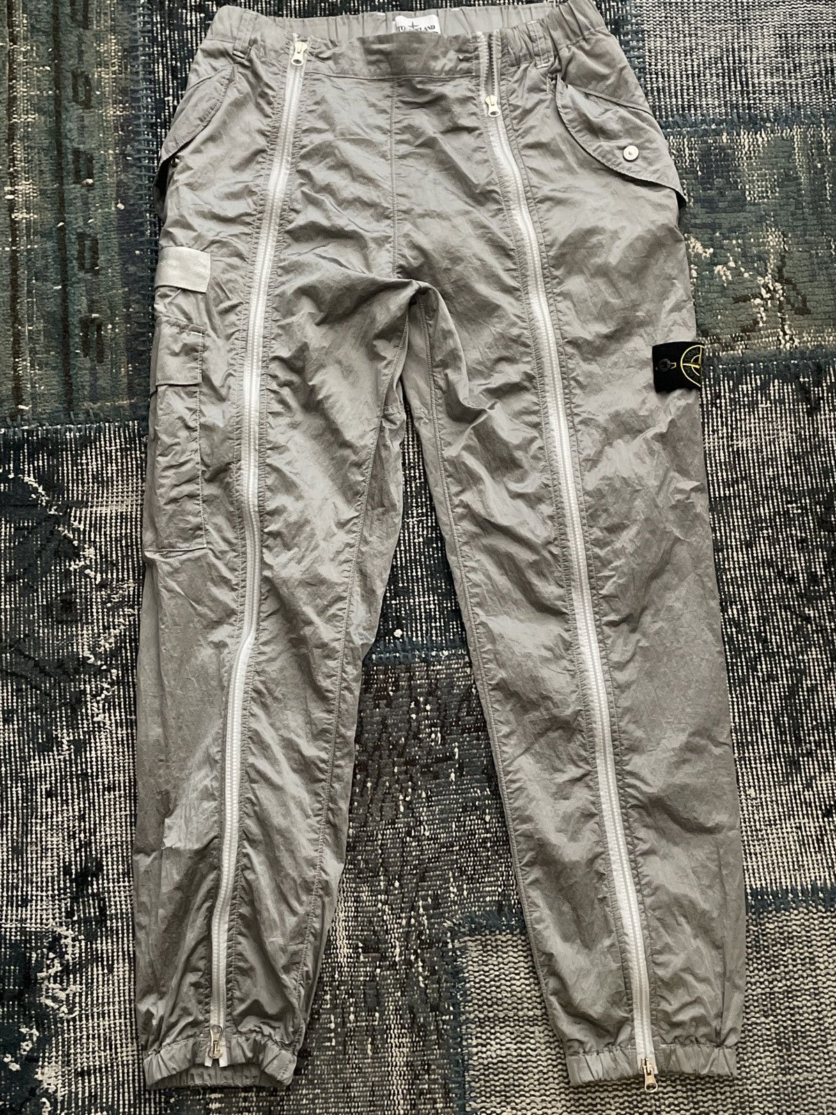 Stone Island Stone Island Front Zip Cargo Pants | Grailed