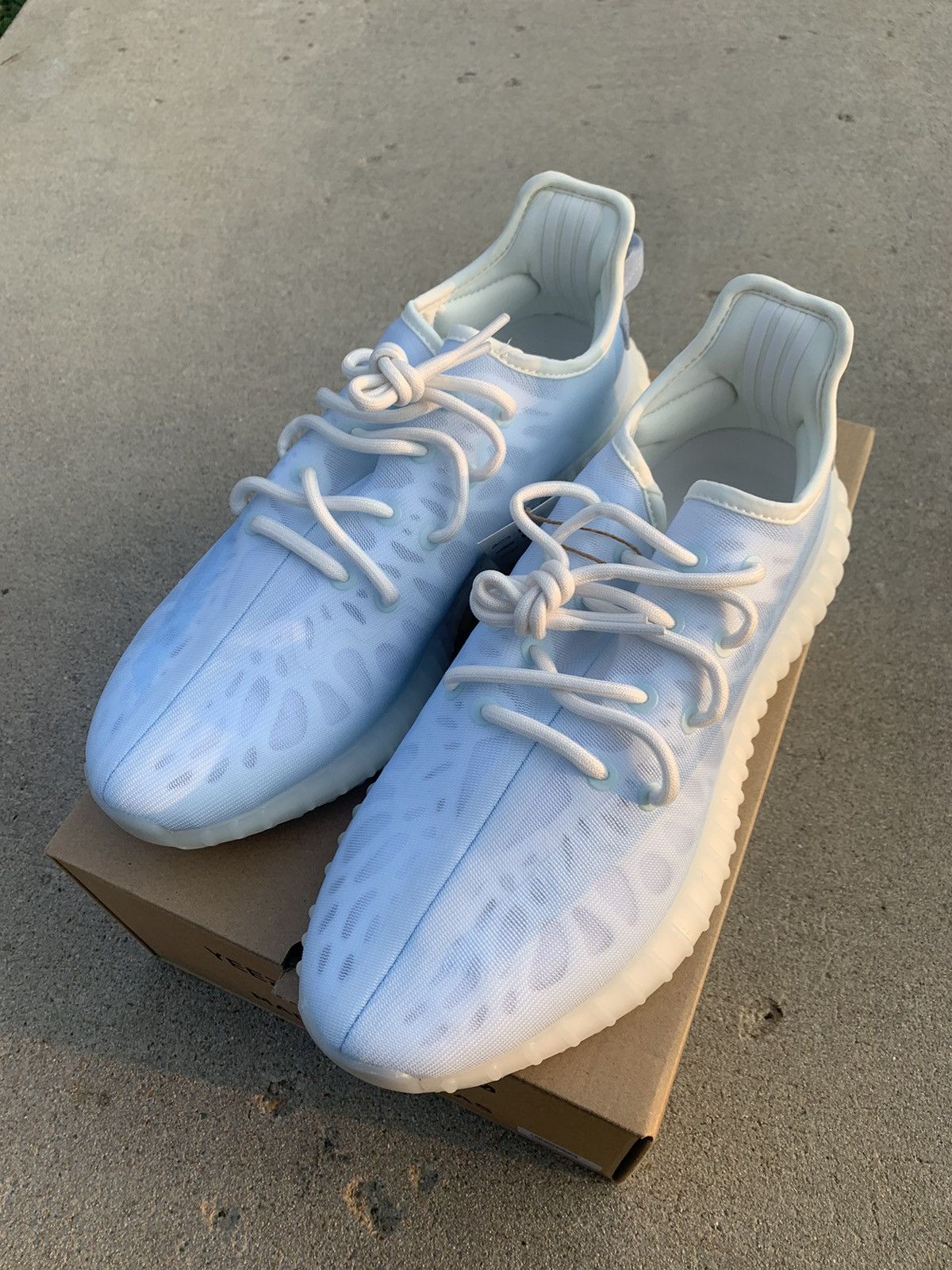 Adidas Adidas Kanye West Yeezy 350 V2 Mono Ice | Grailed