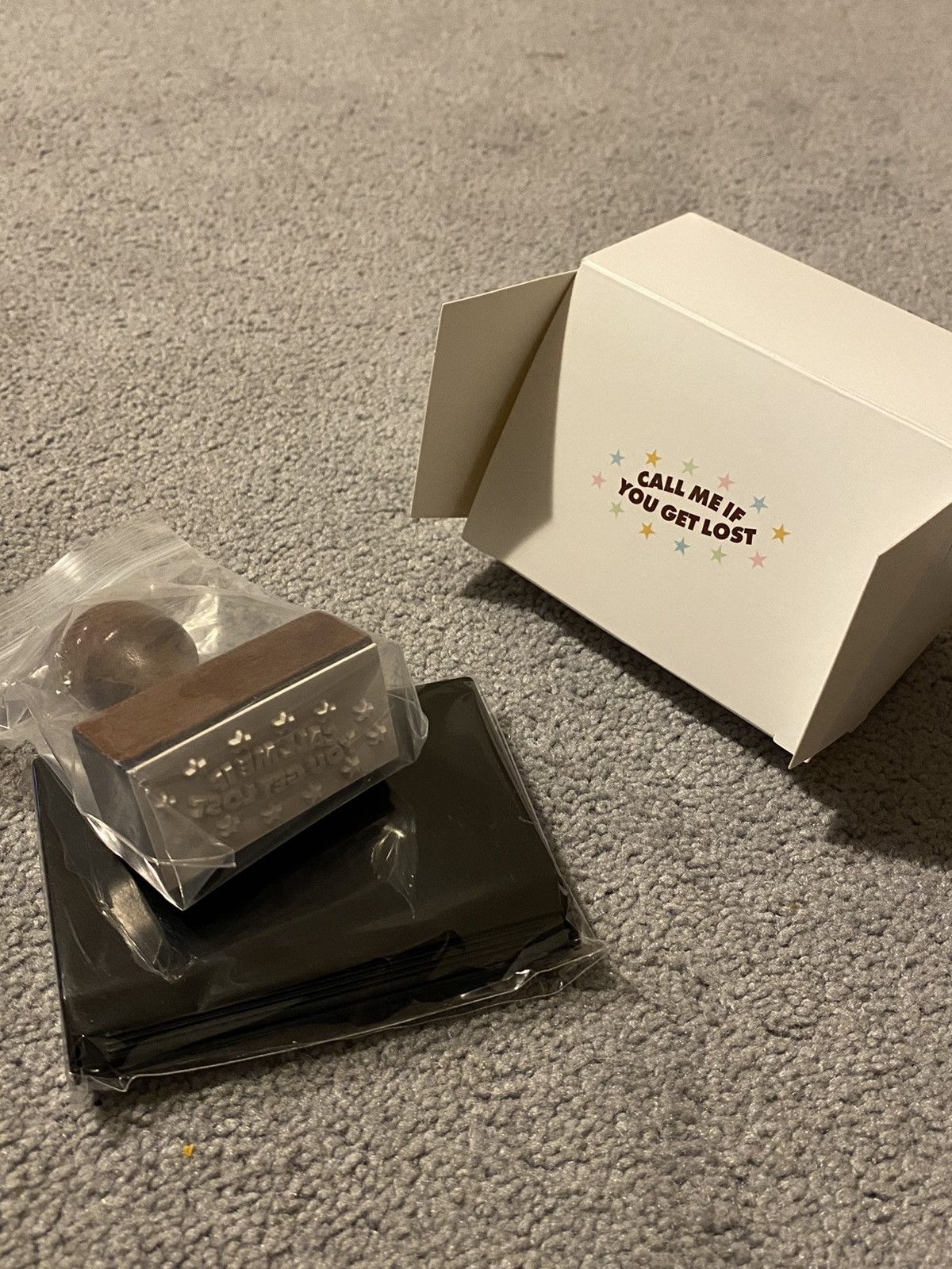 Golf Wang × Tyler The Creator Call Me If You Get Lost Stamp With Ink ...