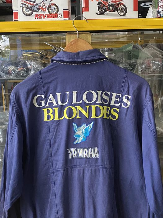 Vintage vintage 90’s yamaha gauloises blondes racing jacket rossi | Grailed