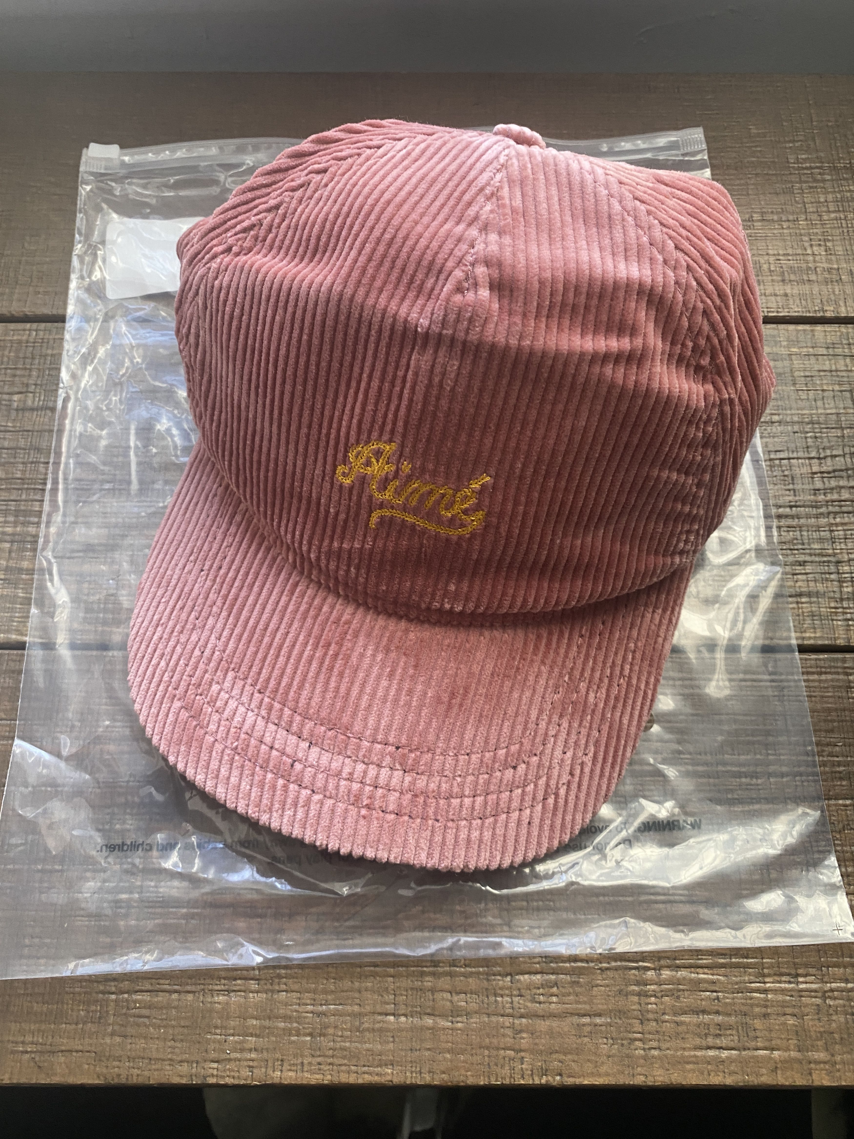 Aime Leon Dore Aimé Leon Dore Chain Stitch Hat Blush | Grailed