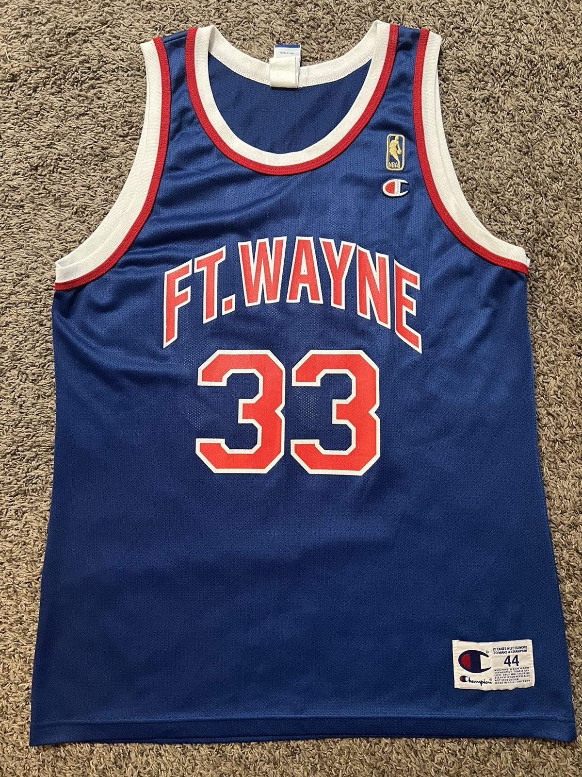 Champion RARE NBA 50th Anniversary Gold Logo | Grailed