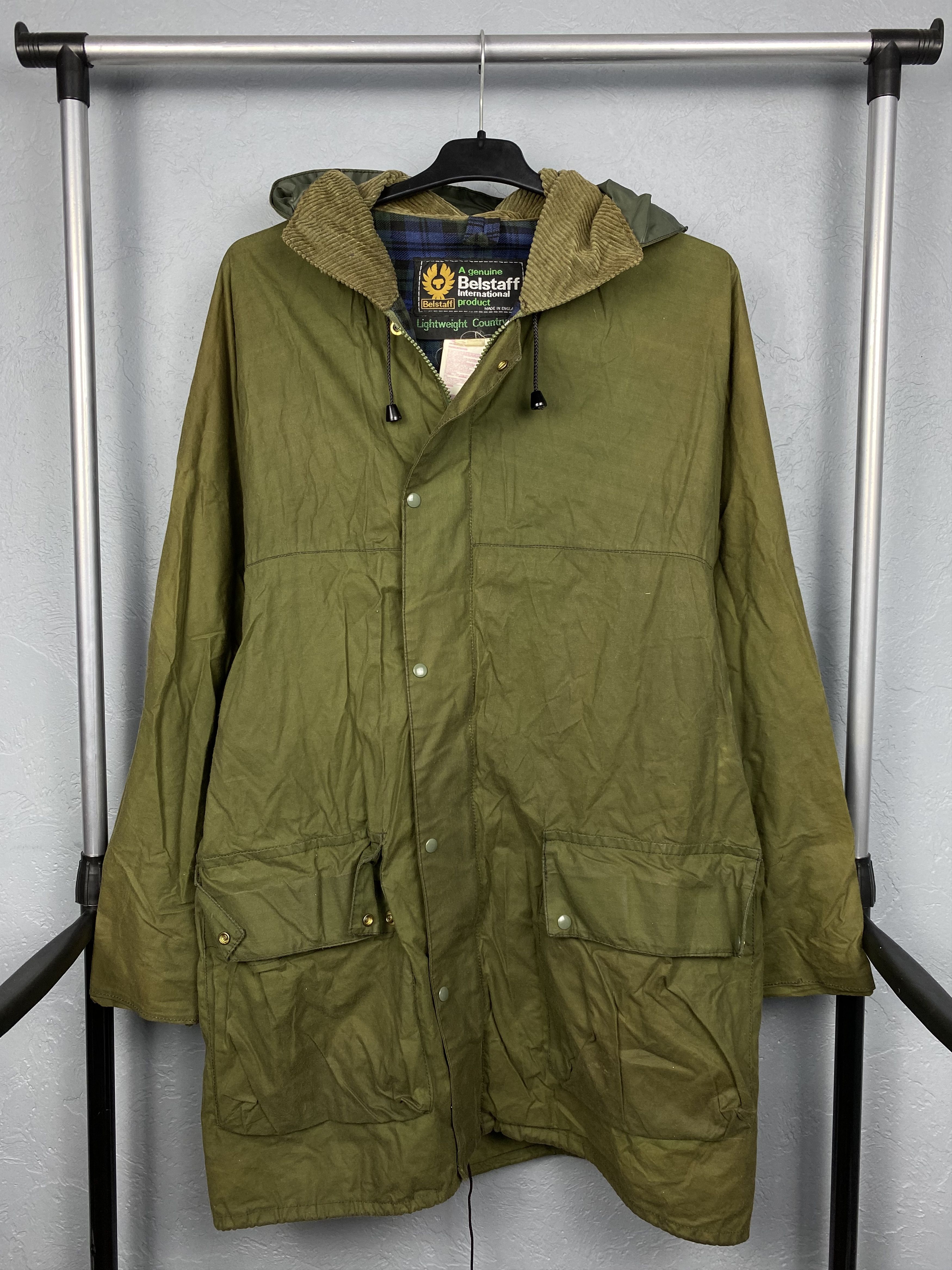 Belstaff × Vintage × Waxed Belstaff Lightweight Countryman Vintage Mens ...