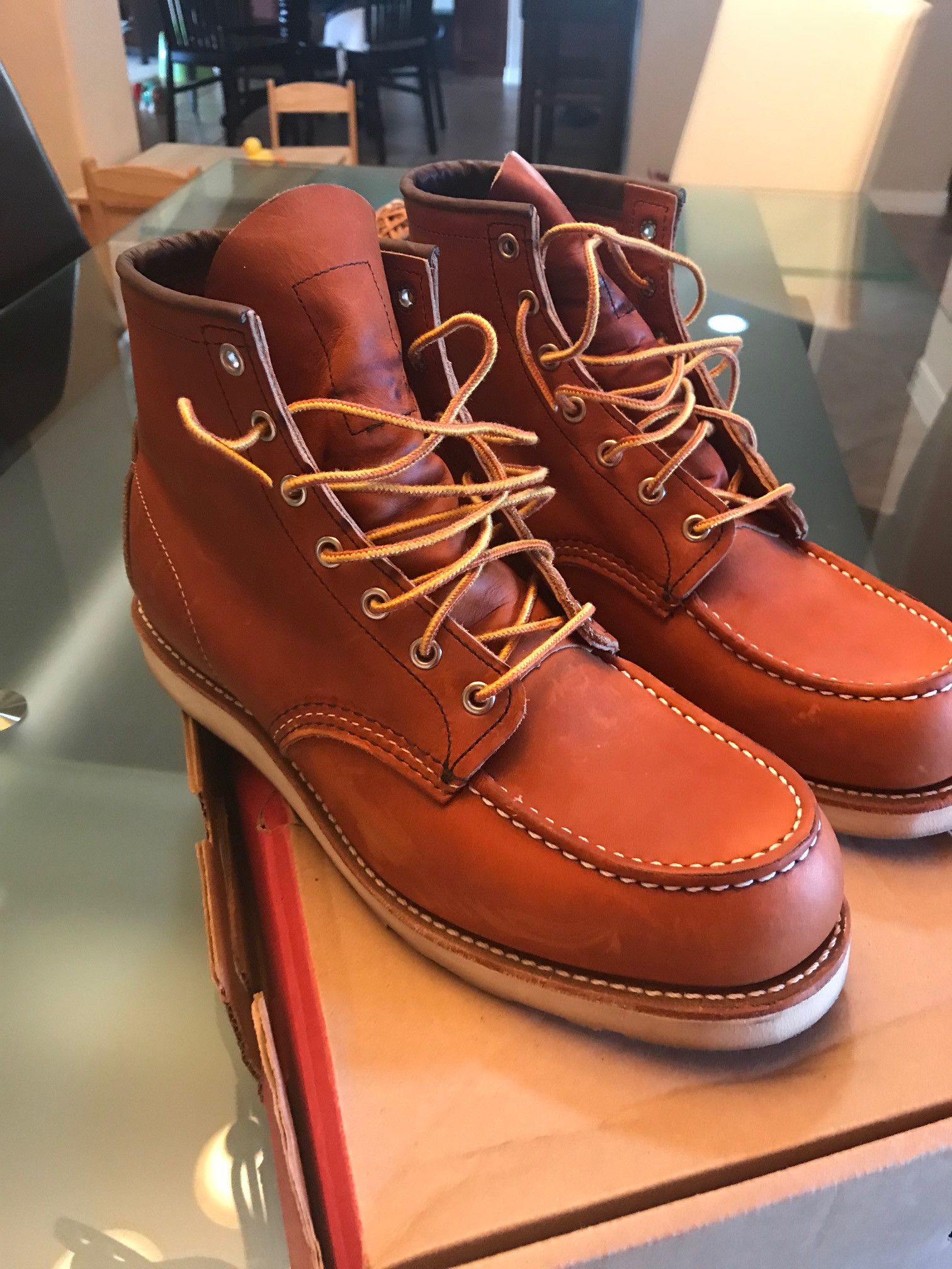 Red Wing 875 Oro Moc Toe | Grailed