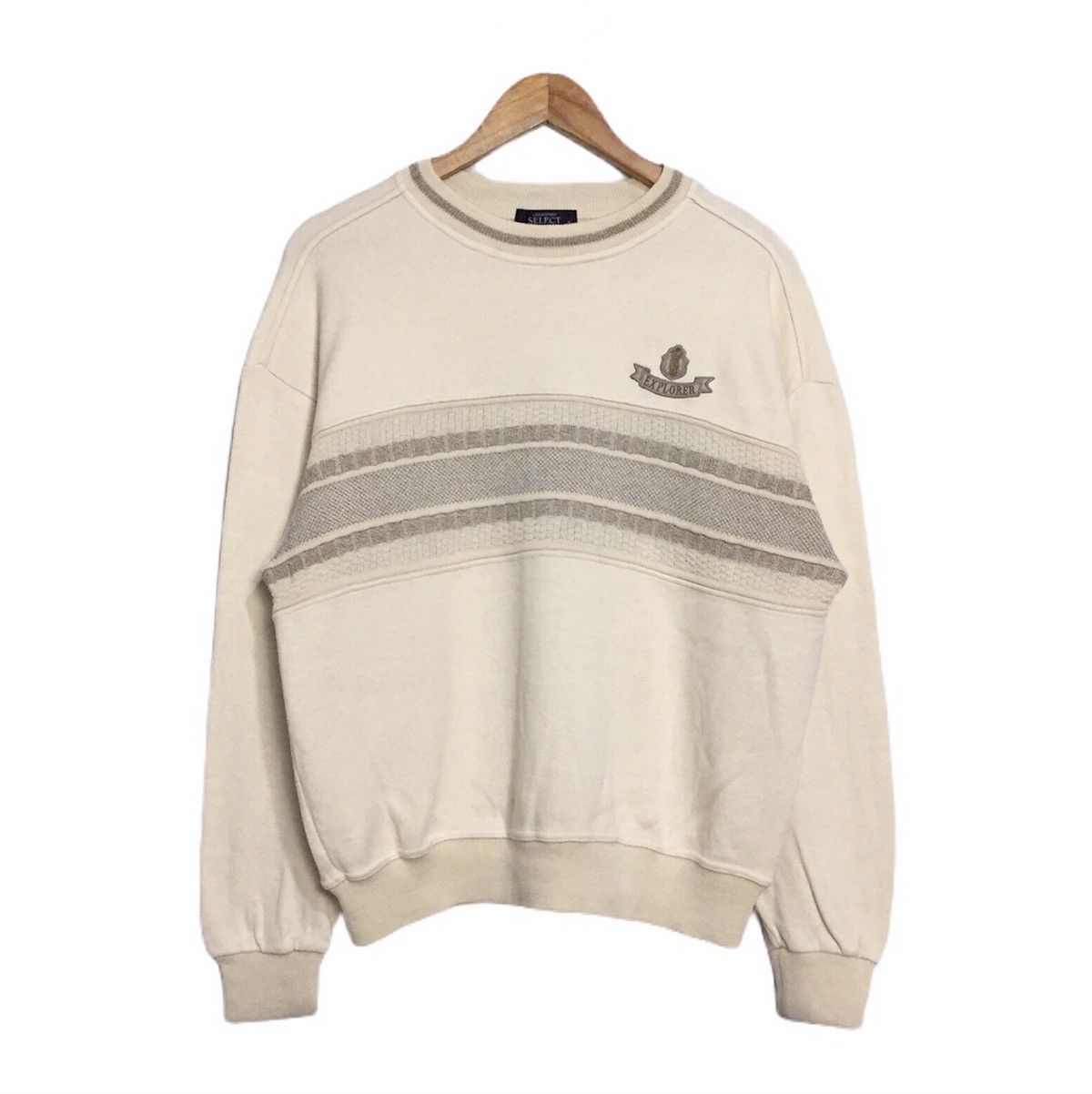 Lindbergh × Vintage Vintage sweatshirt Logo Explorer By LINDBERGH Size ...