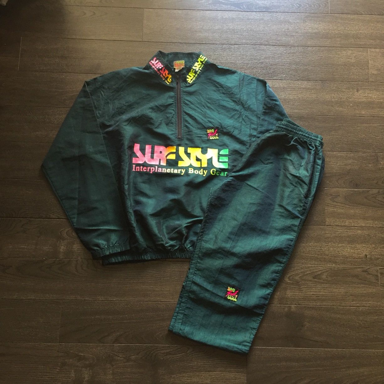 Surf Style × Vintage Vintage Surf Style Top And Bottom Set | Grailed