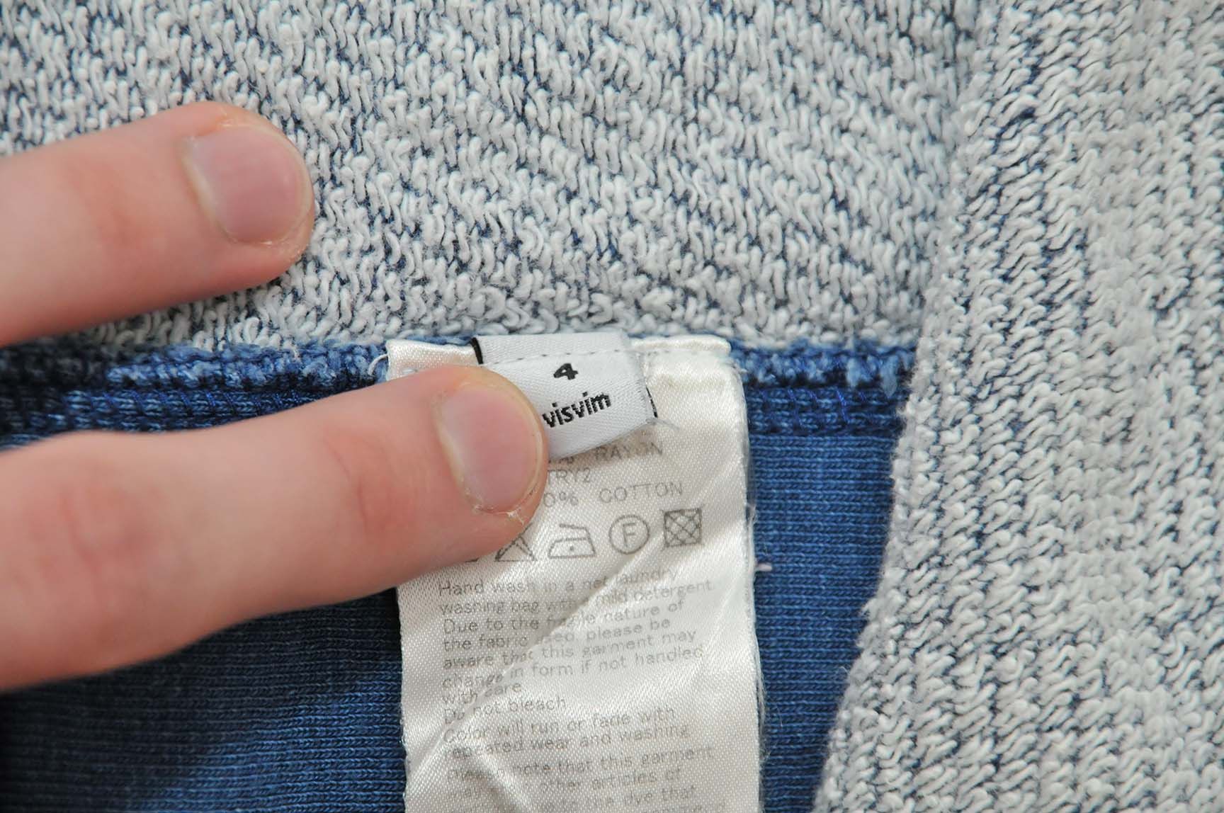 Visvim Indigo Crew | Grailed