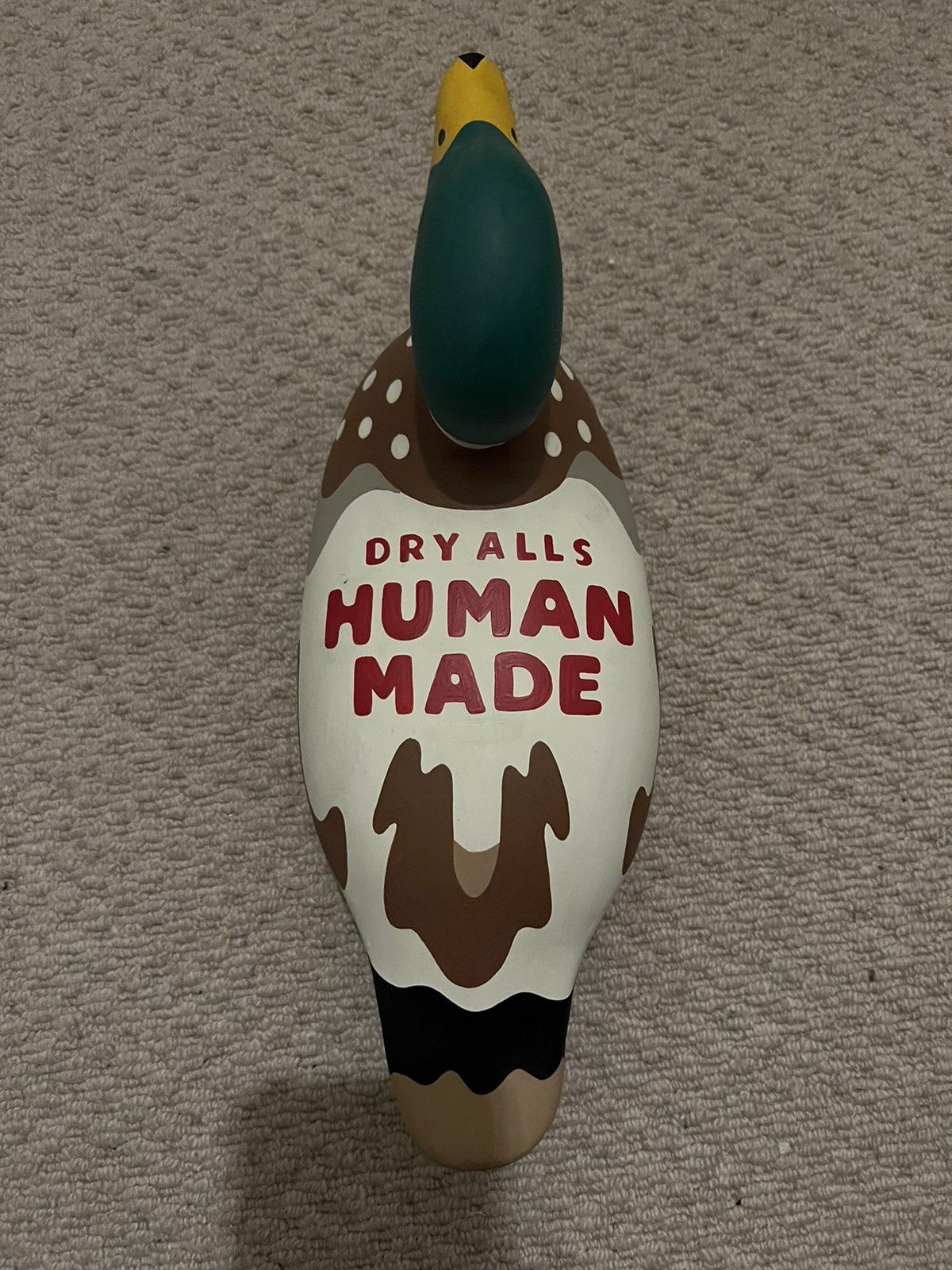 Human Made Human Made handmade Paper Mache Duck Figure | Grailed