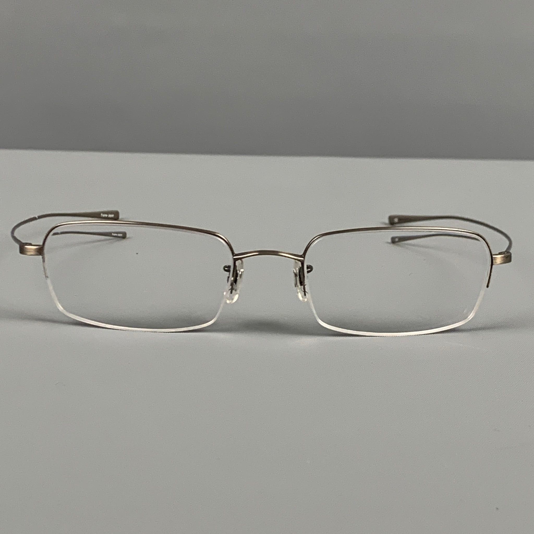 Oliver Peoples Silver Tone Metal Frames | Grailed