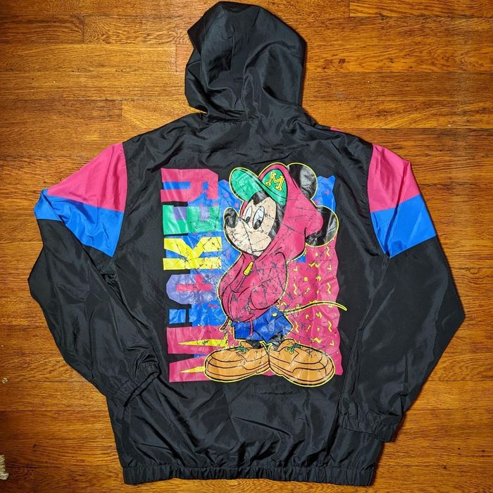 Disney Mickey mouse windbreaker | Grailed