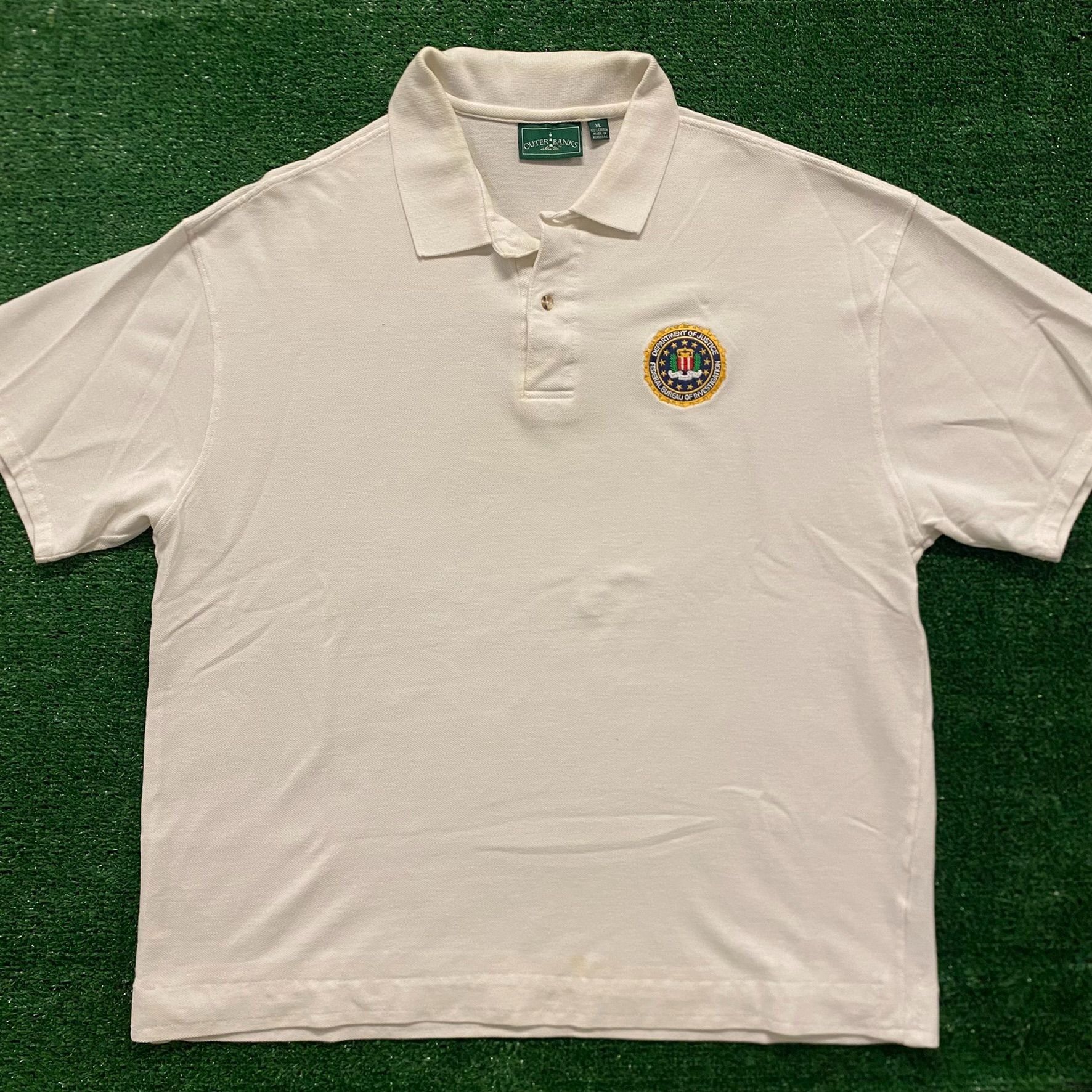 Vintage FBI Miami Vintage Police Polo Shirt | Grailed