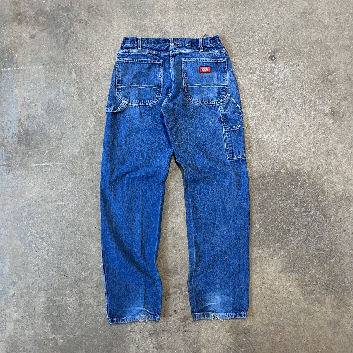 Vintage Vintage Faded and Ripped Dickies Carpenter Pants | Grailed