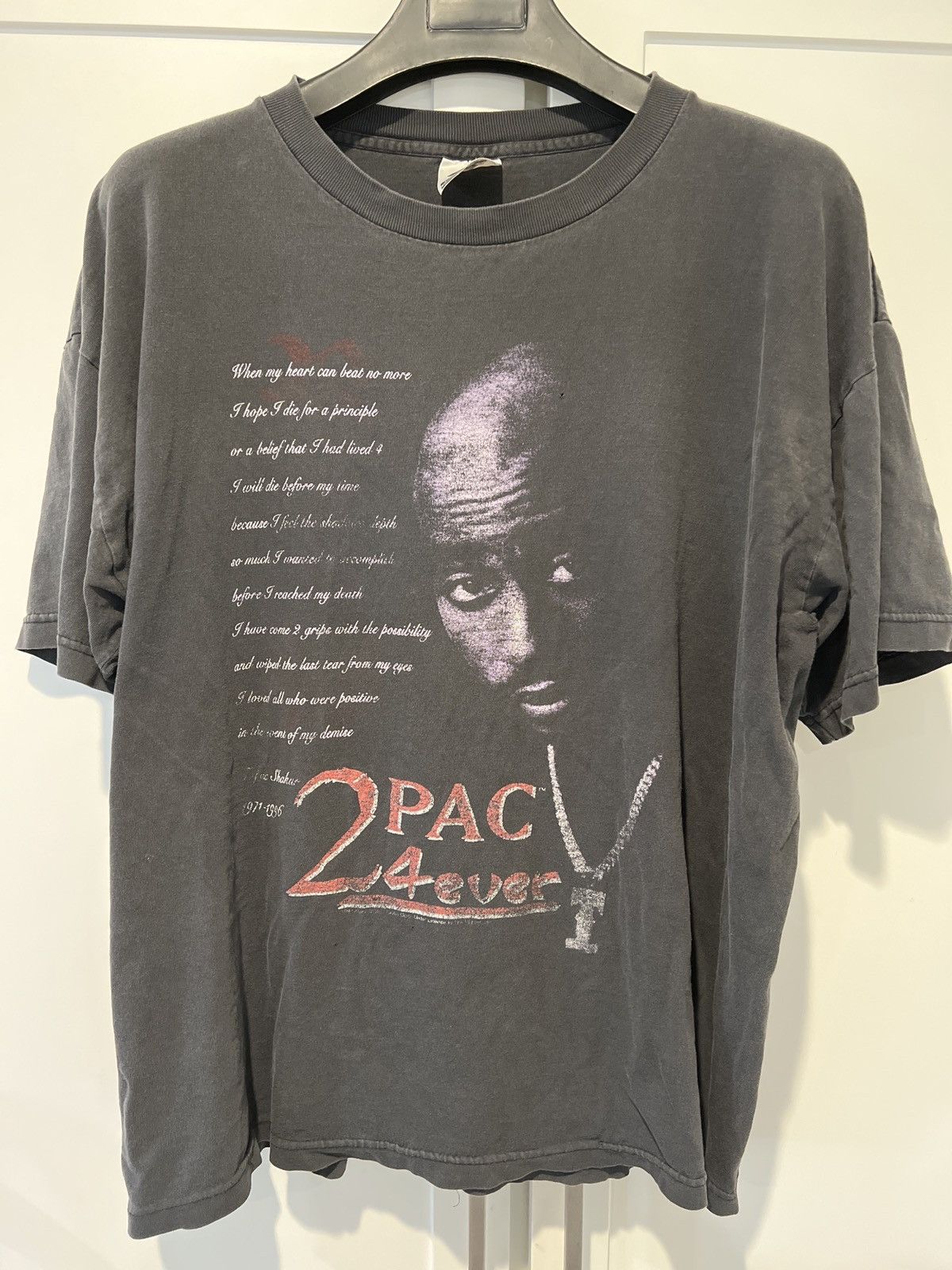 Band Tees × Rock Tees × Vintage Vintage 2pac T-shirt 97’ | Grailed