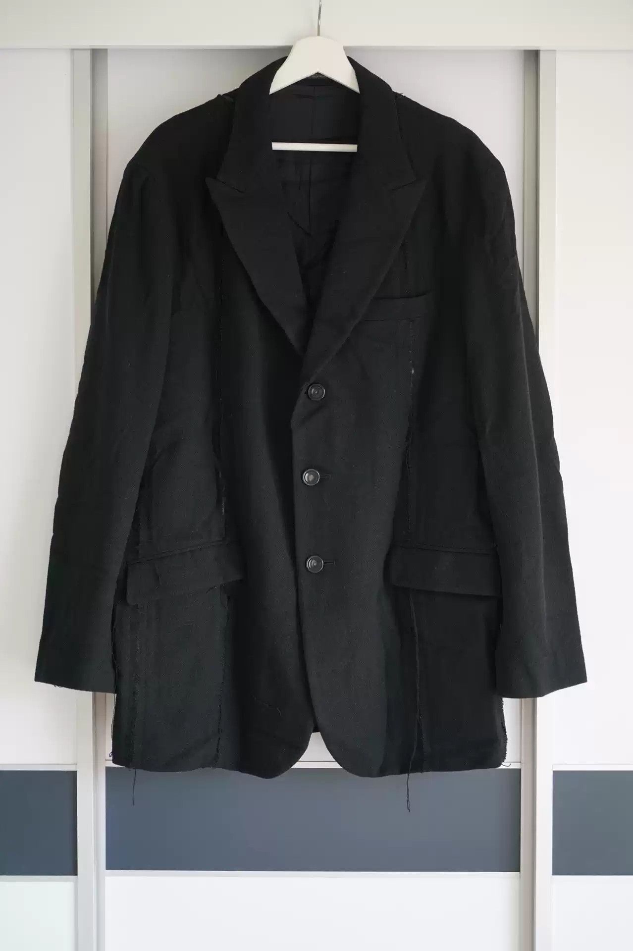 Yohji Yamamoto Yohji Yamamoto 05aw Zip Splicing Suit | Grailed