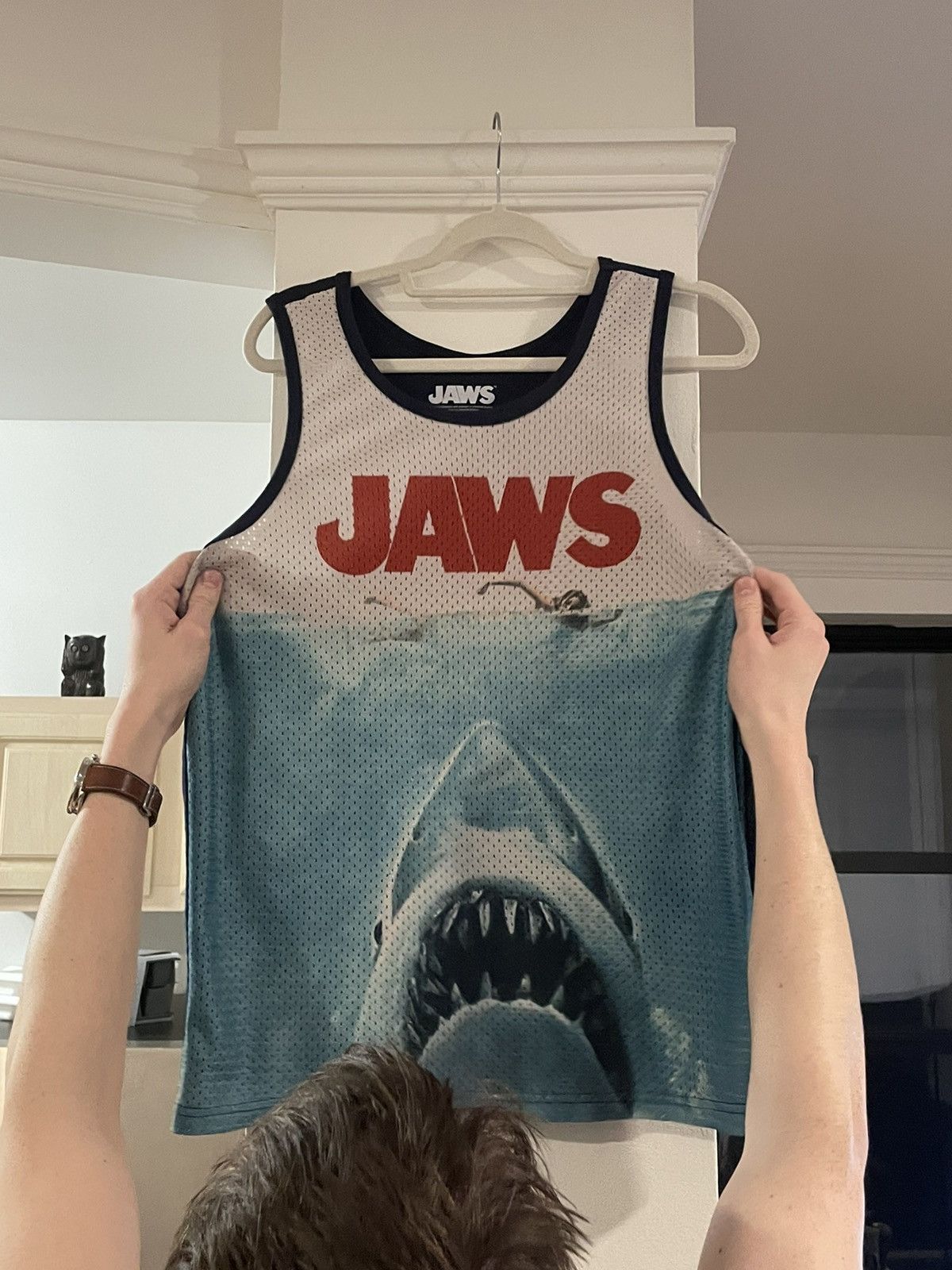 Vintage Rare Official Jaws Tank top | Grailed