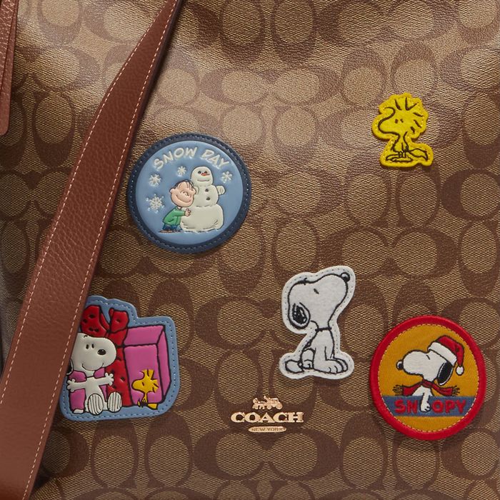 Coach Coach X Peanuts Val Duffle In Signature Canvas With Patches | Grailed