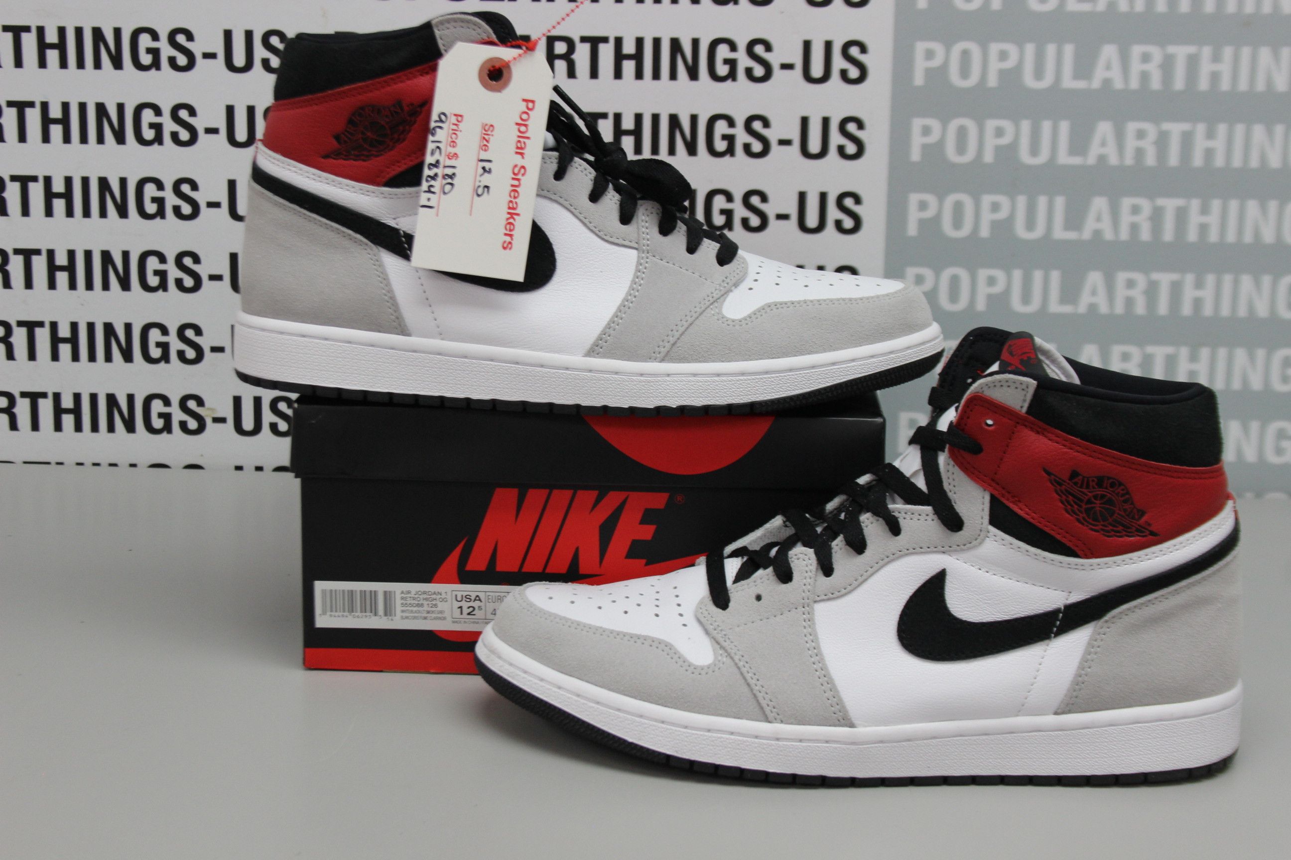 Jordan Brand Air Jordan 1 Retro High OG Smoke Gray Sz 12.5 | Grailed