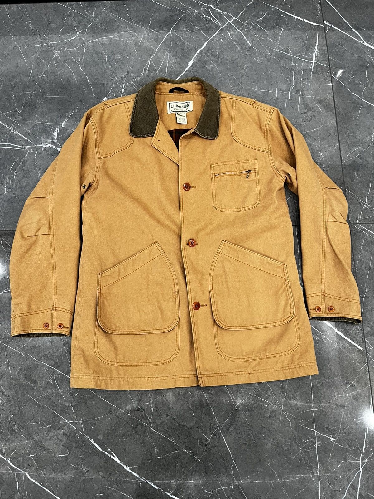 L.L. Bean × Vintage Vintage LL Bean Chore Wool Lined Jacket | Grailed