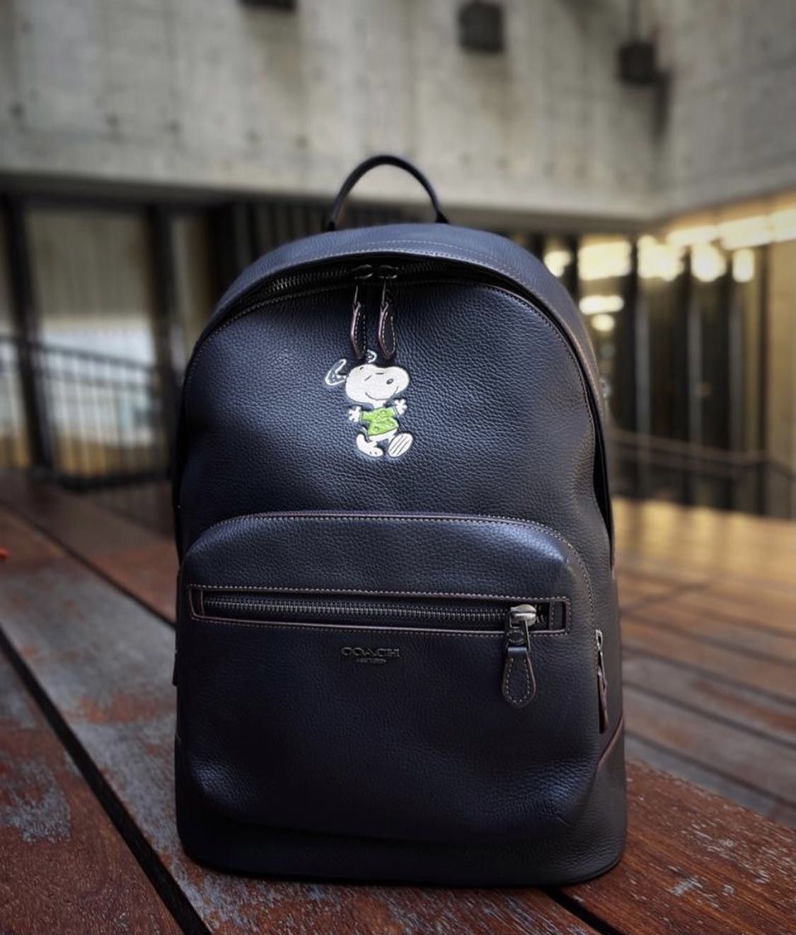 Coach Coach X Peanuts West Backpack With Snoopy Motif CE608 | Grailed