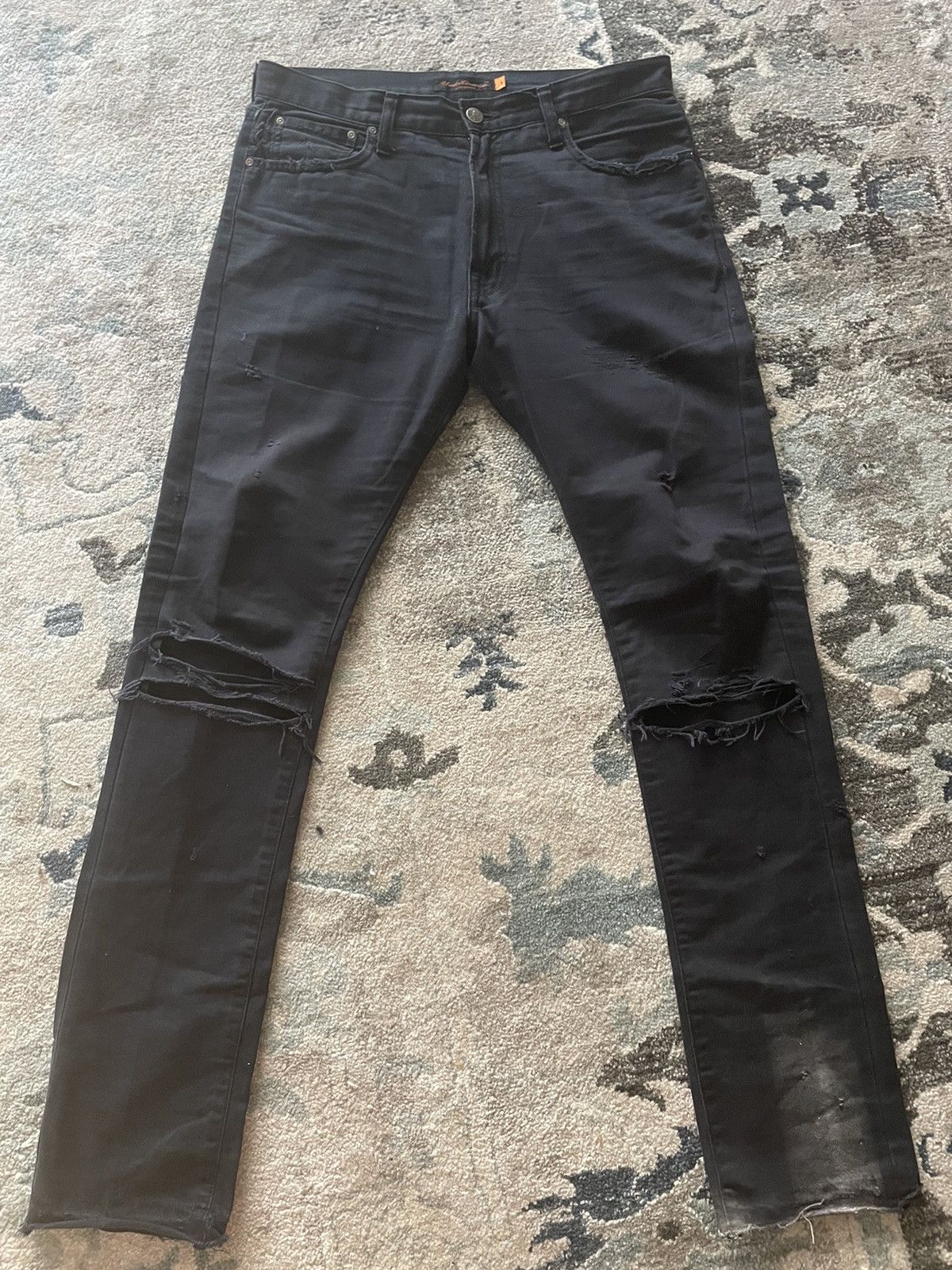 Undercover Undercover 05 But beautiful distressed patch jeans | Grailed