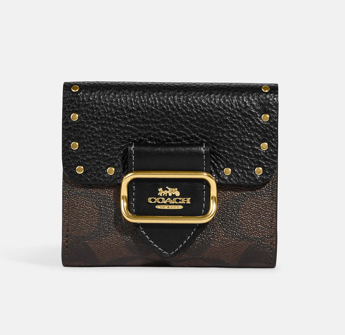 Coach Small Morgan Wallet In Colorblock Signature Canvas | Grailed