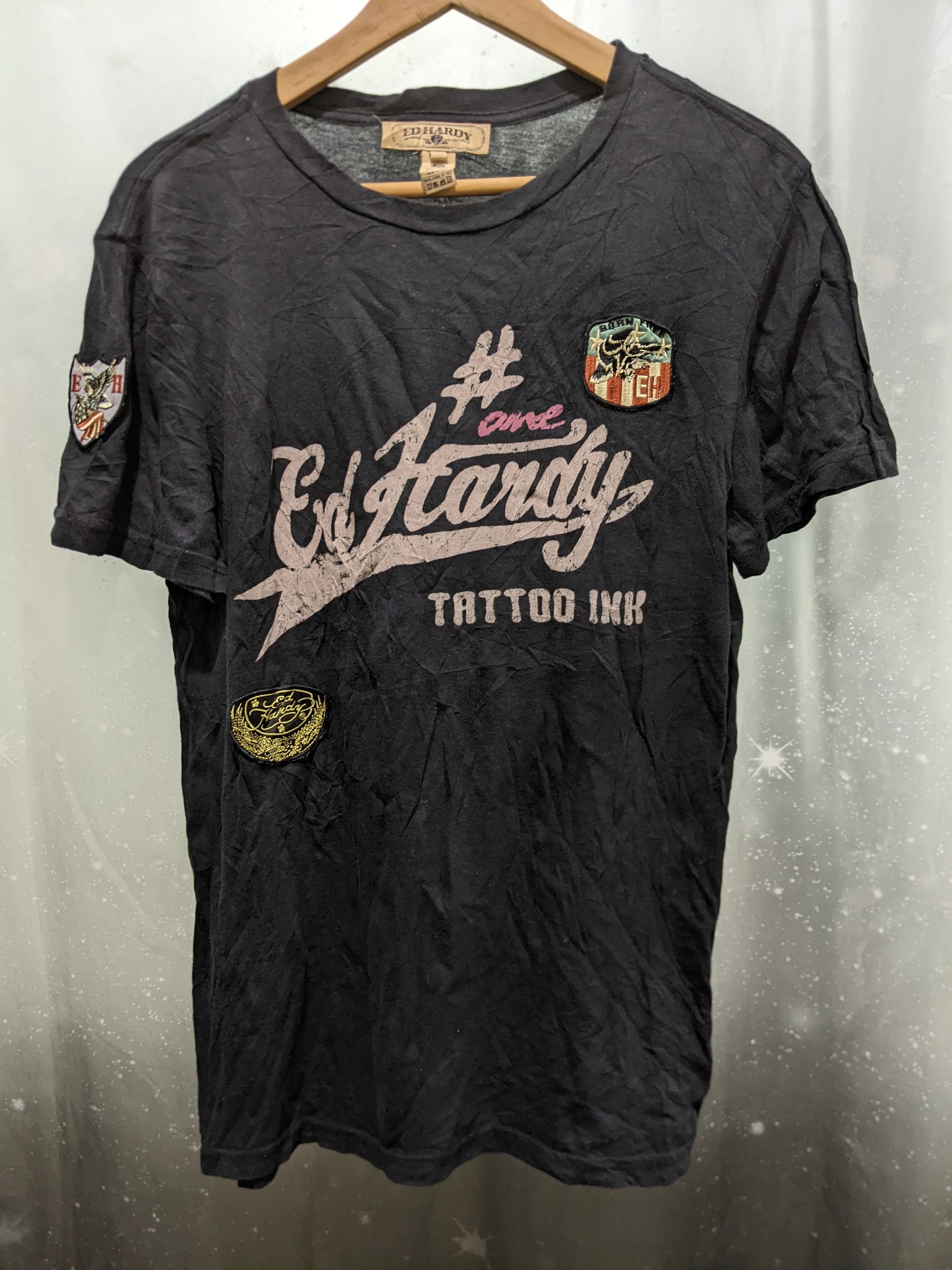 Ed Hardy Ed Hardy short sleeve shirt | Grailed