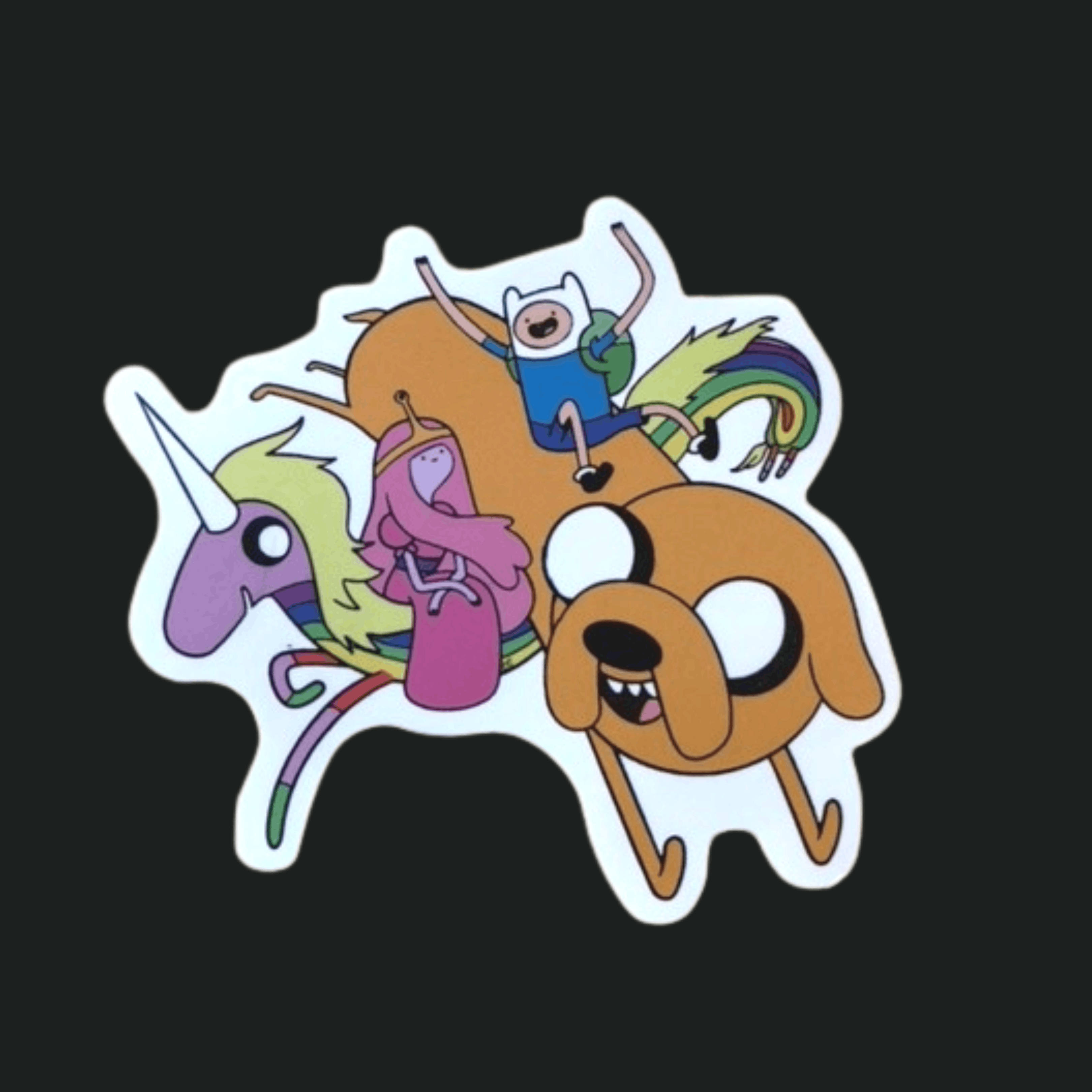 Stickers Adventure Time Vinyl Sticker | Grailed