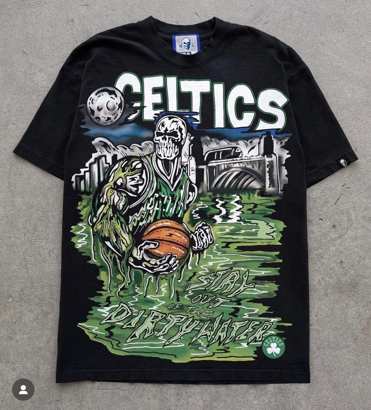 Warren Lotas WARREN LOTAS BOSTON CELTICS SWAMP XL TD GARDEN EXCLUSIVE ...