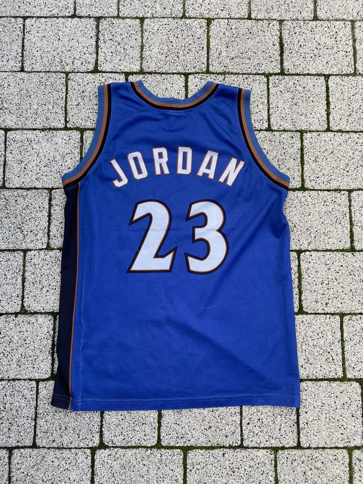 Champion × NBA × Wizzard Michael Jordan 23 Wizzards NBA champion jersey ...
