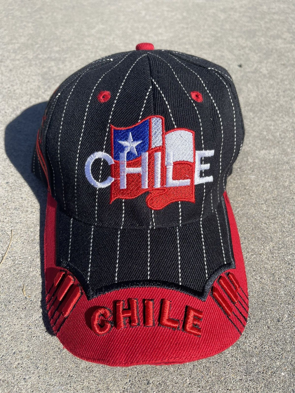 Hat × Vintage Vintage Chile Country Adjustable Hat | Grailed